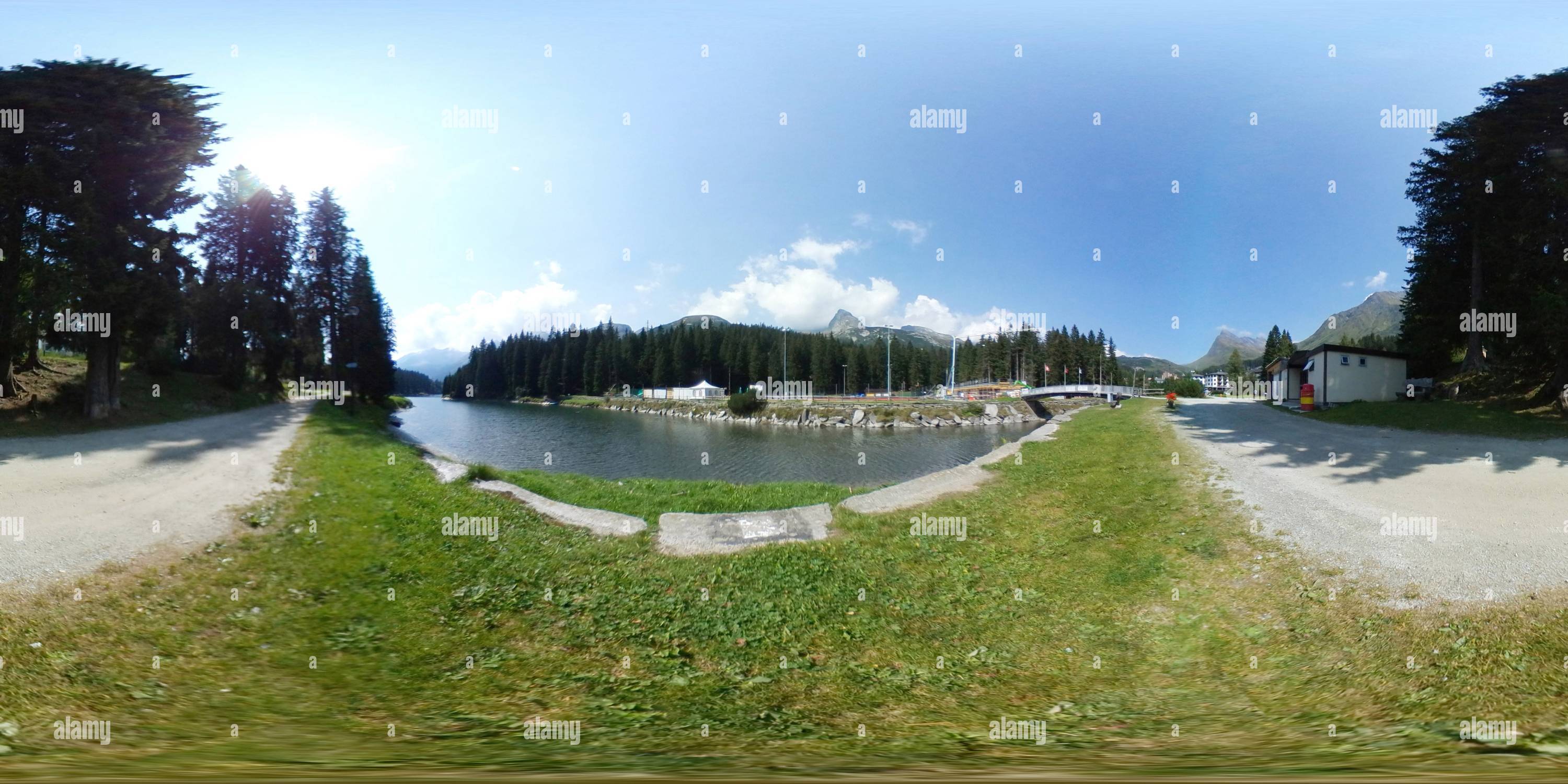 360° view of Along the Moesa River - Alamy
