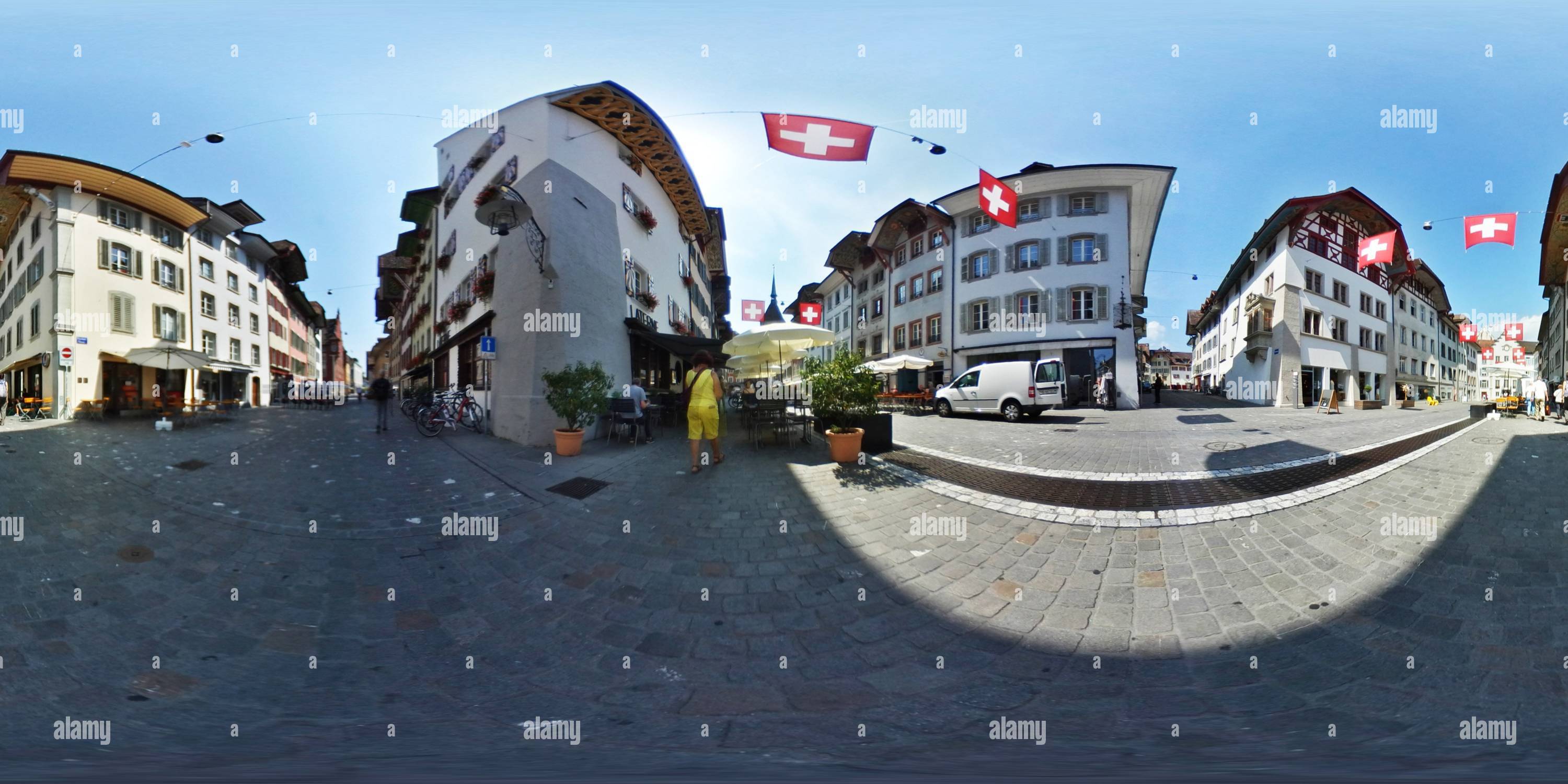 360° view of Aarau Altstadt 1 - Alamy
