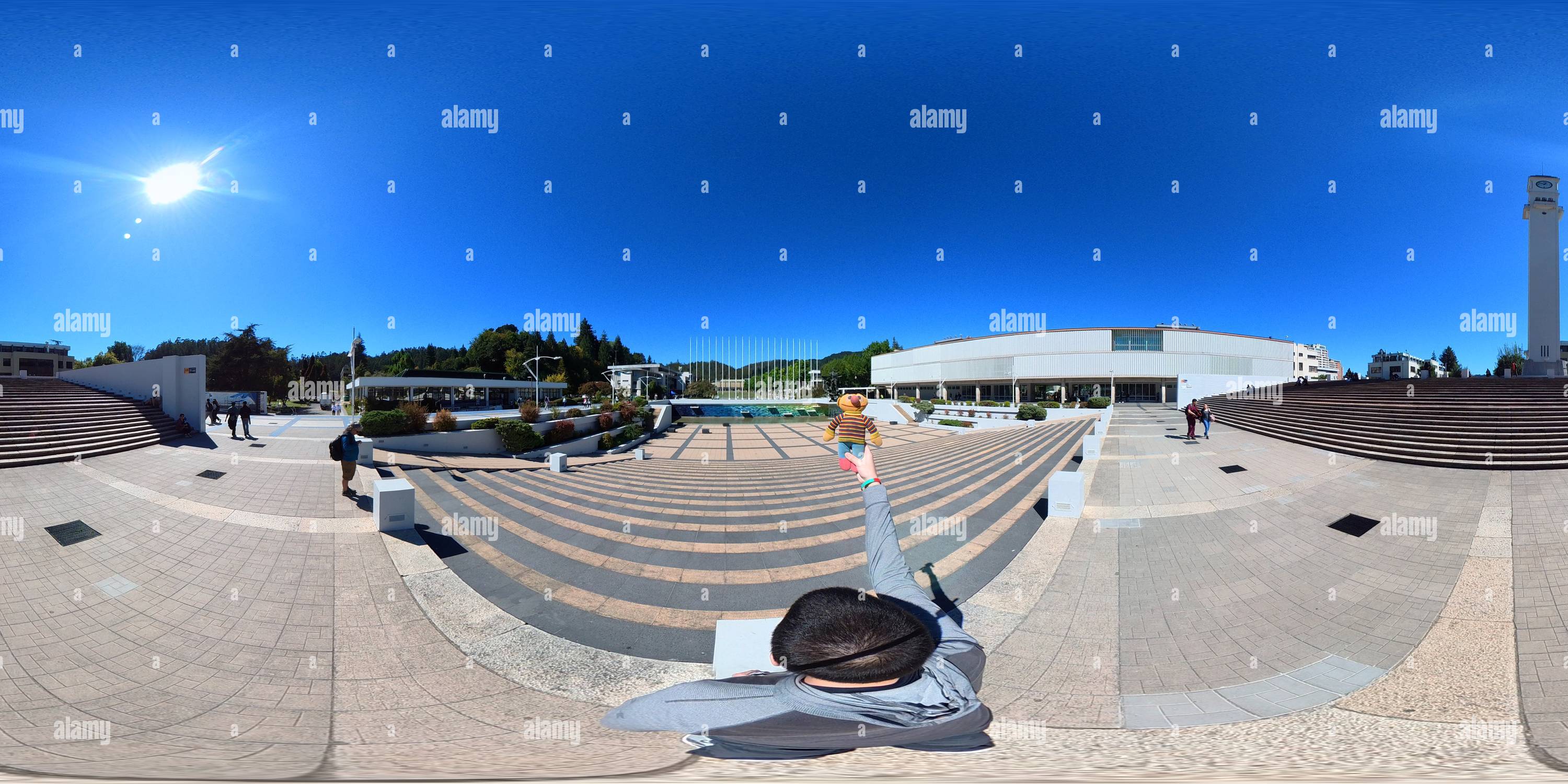 360° view of University of Concepcion Campus Centre - Chile - Alamy