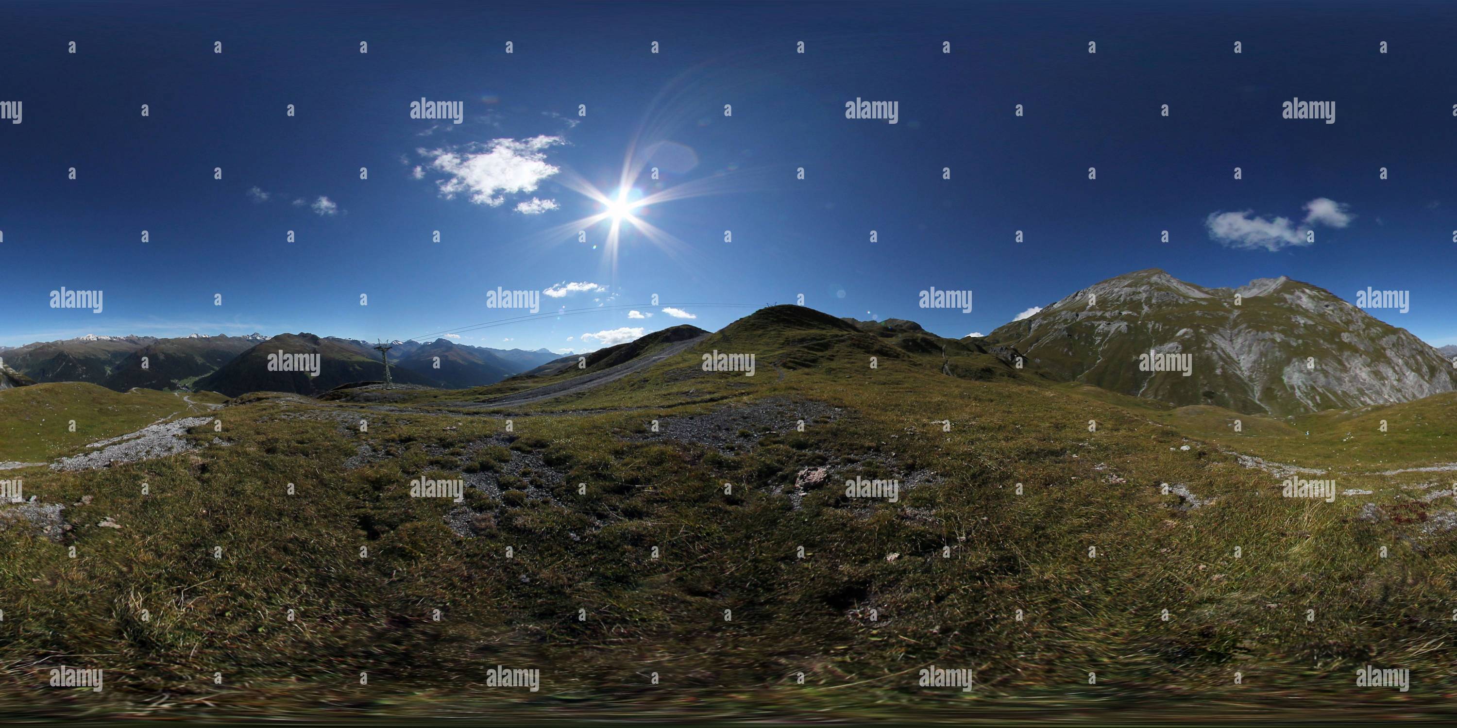 360° view of Strela Pass Trail 12 - Alamy