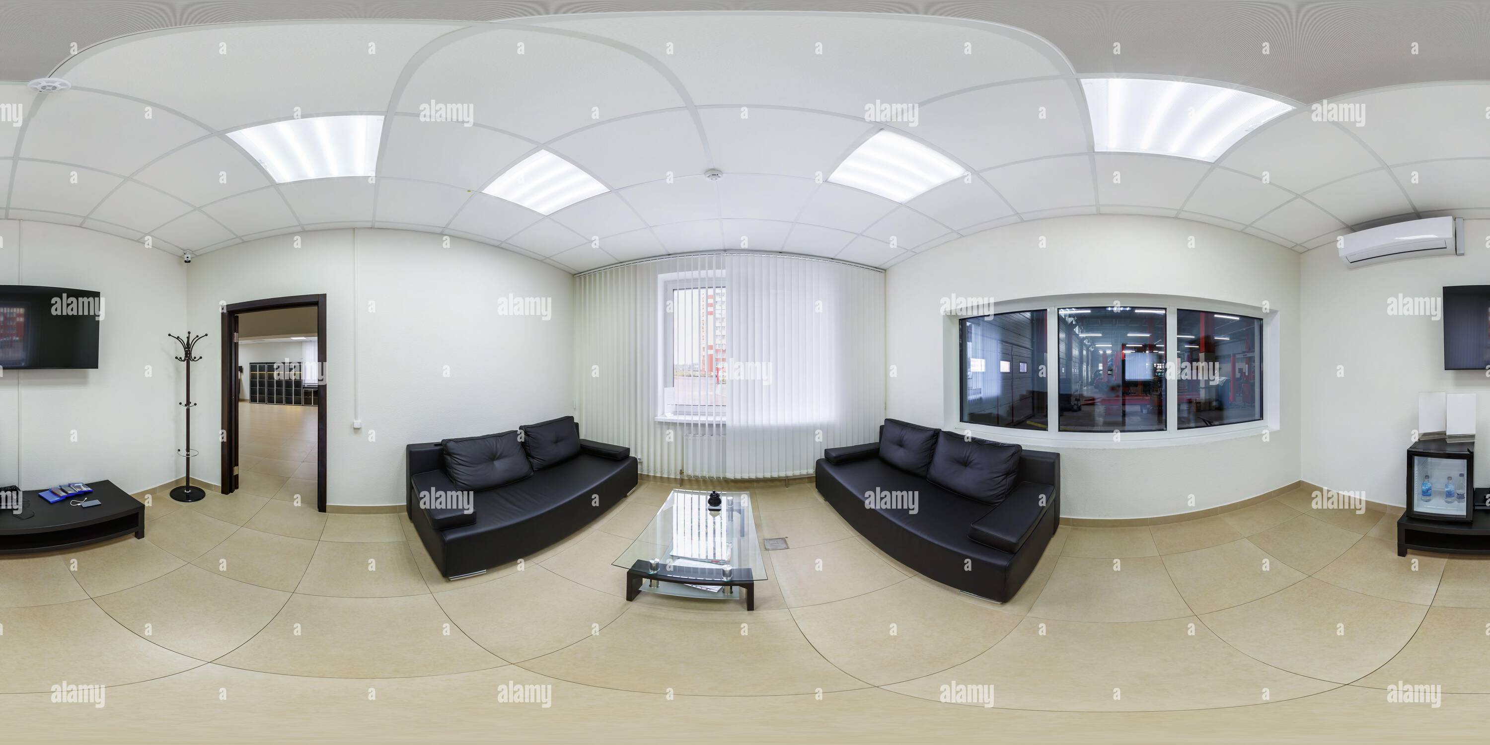360° view of full seamless spherical hdri 360 panorama view in room for ...