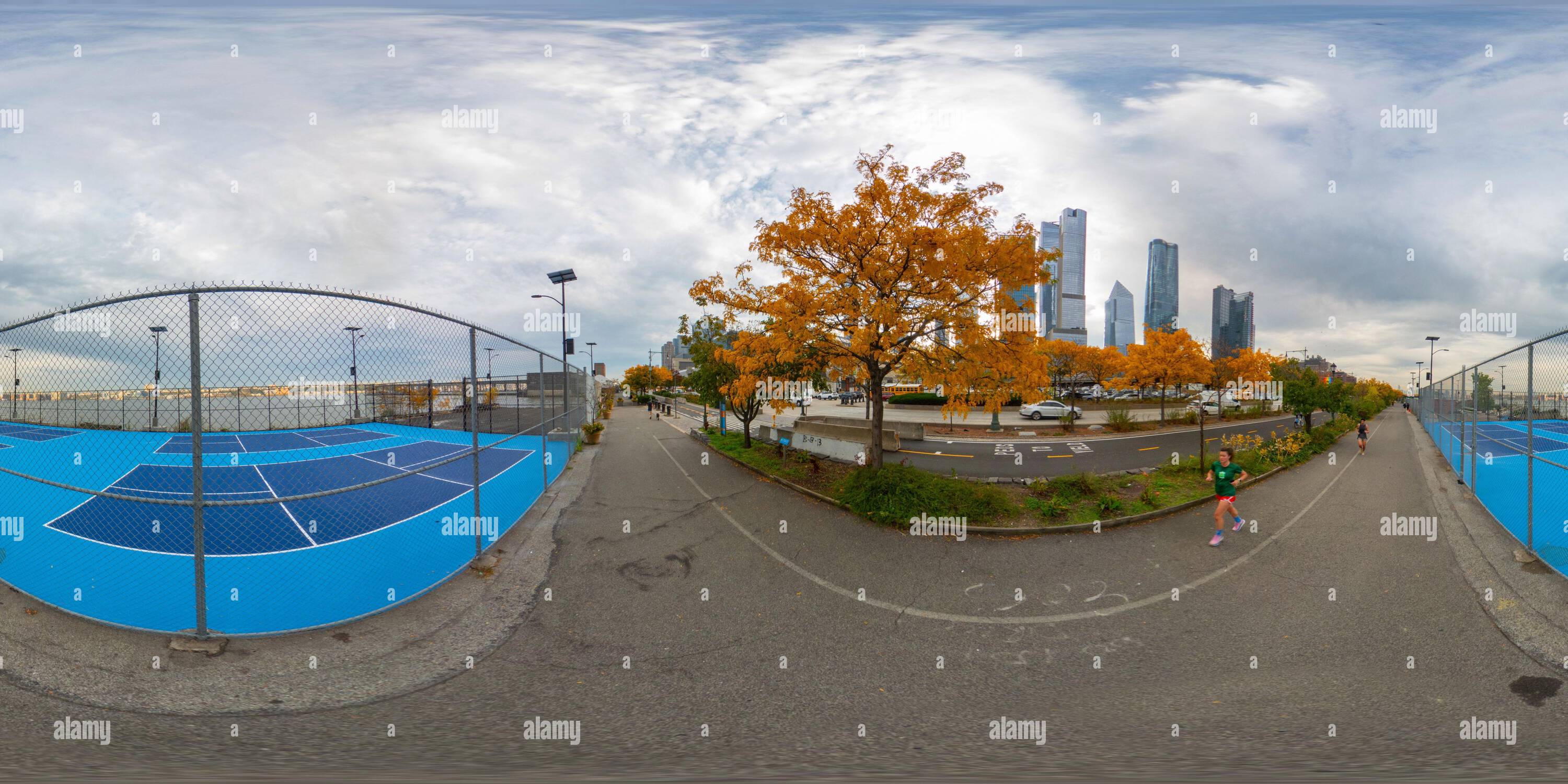 360° view of New York, NY, USA - October 27, 2023: New York Empire ...