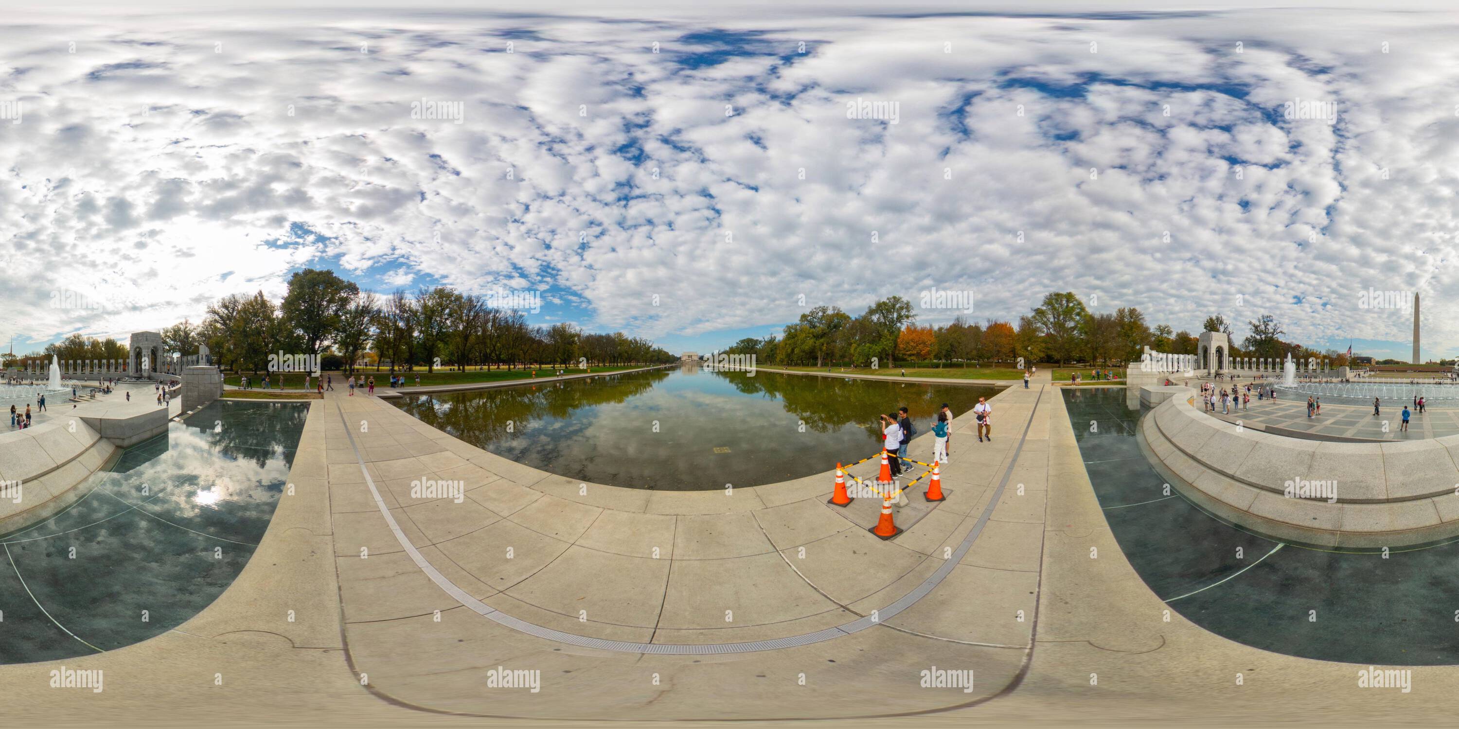 360° view of Washington DC, USA - October 28, 2023: Stock photo ...