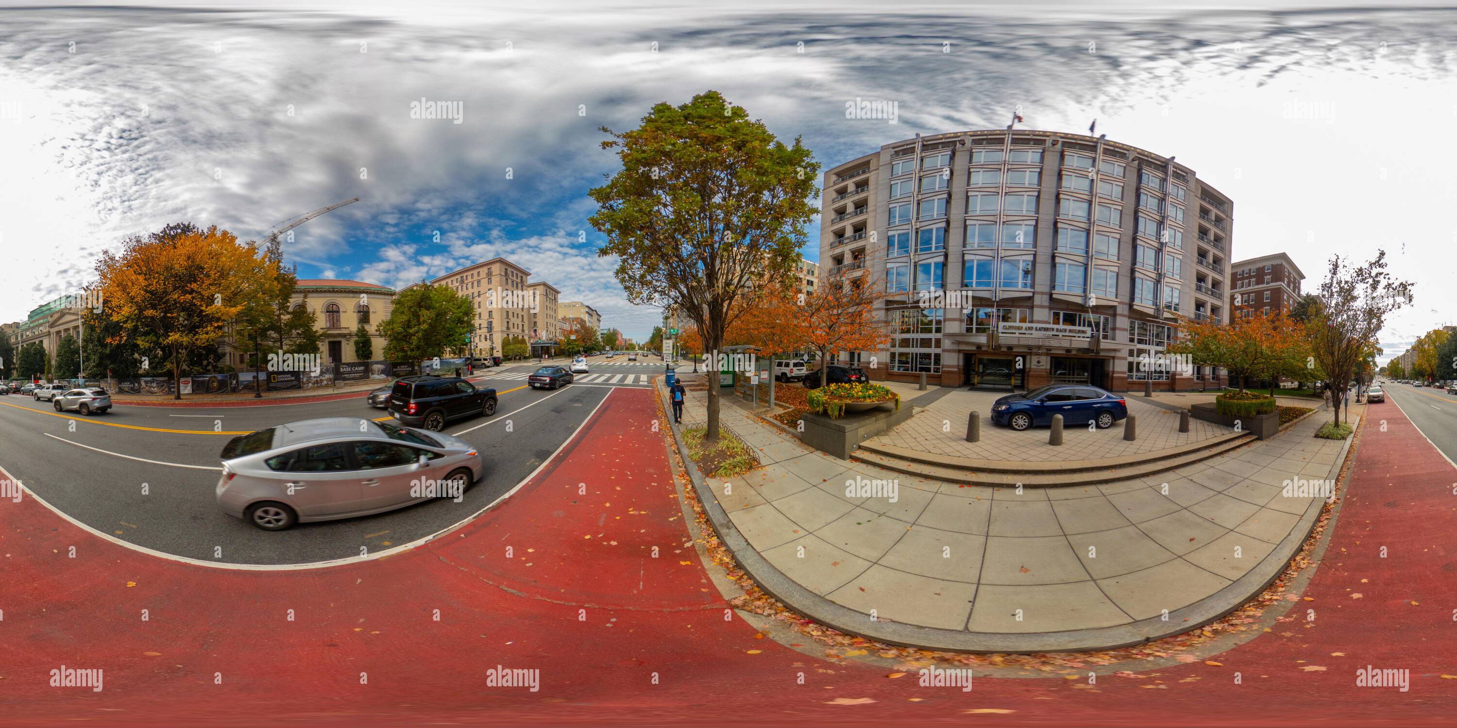 360° view of Washington DC, USA - October 28, 2023: Stock photo ... 360° view of Washington DC, USA - October 28, 2023: Stock photo ...