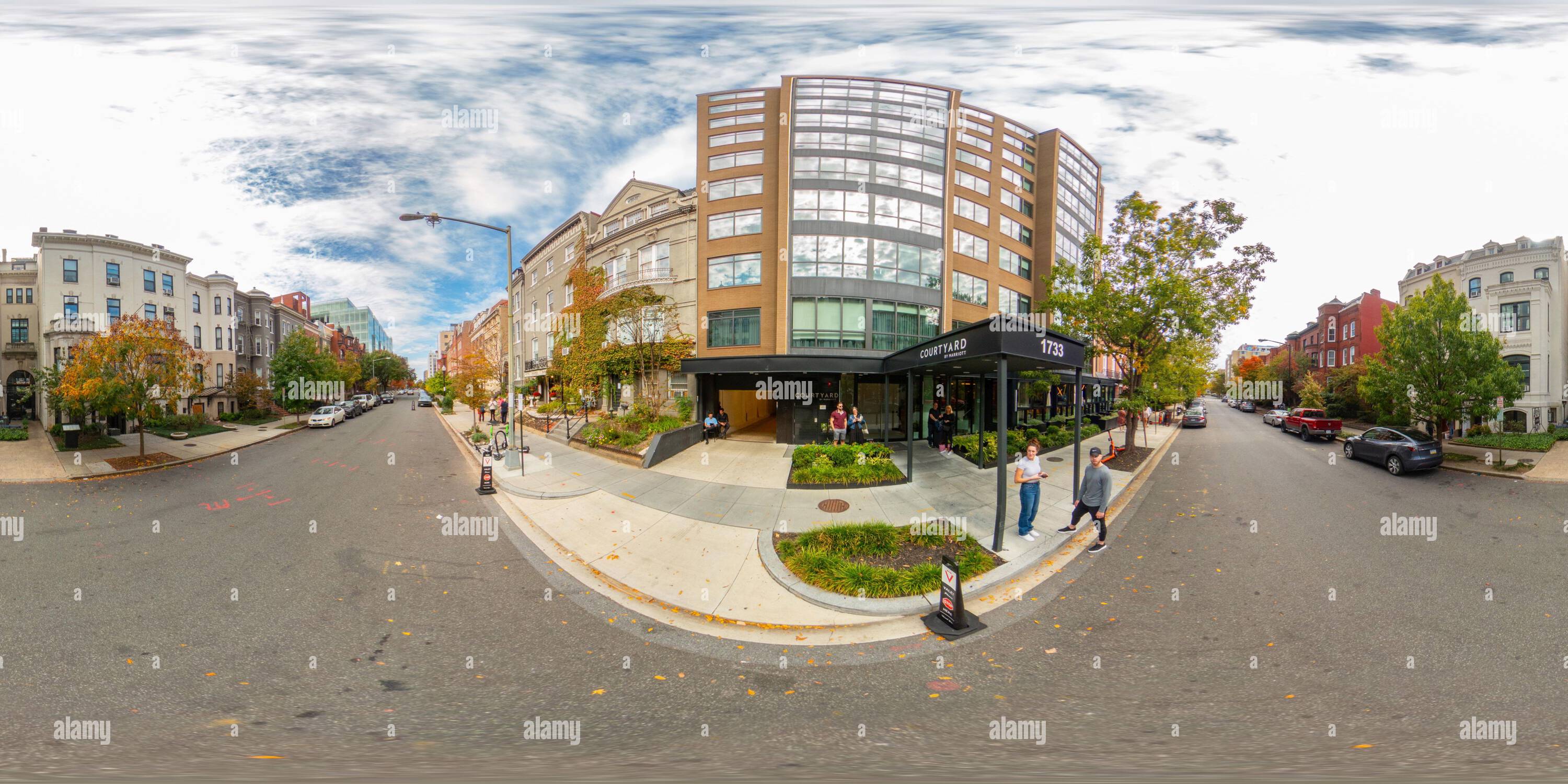 360° view of Washington DC, USA - October 28, 2023: Washington DC ...