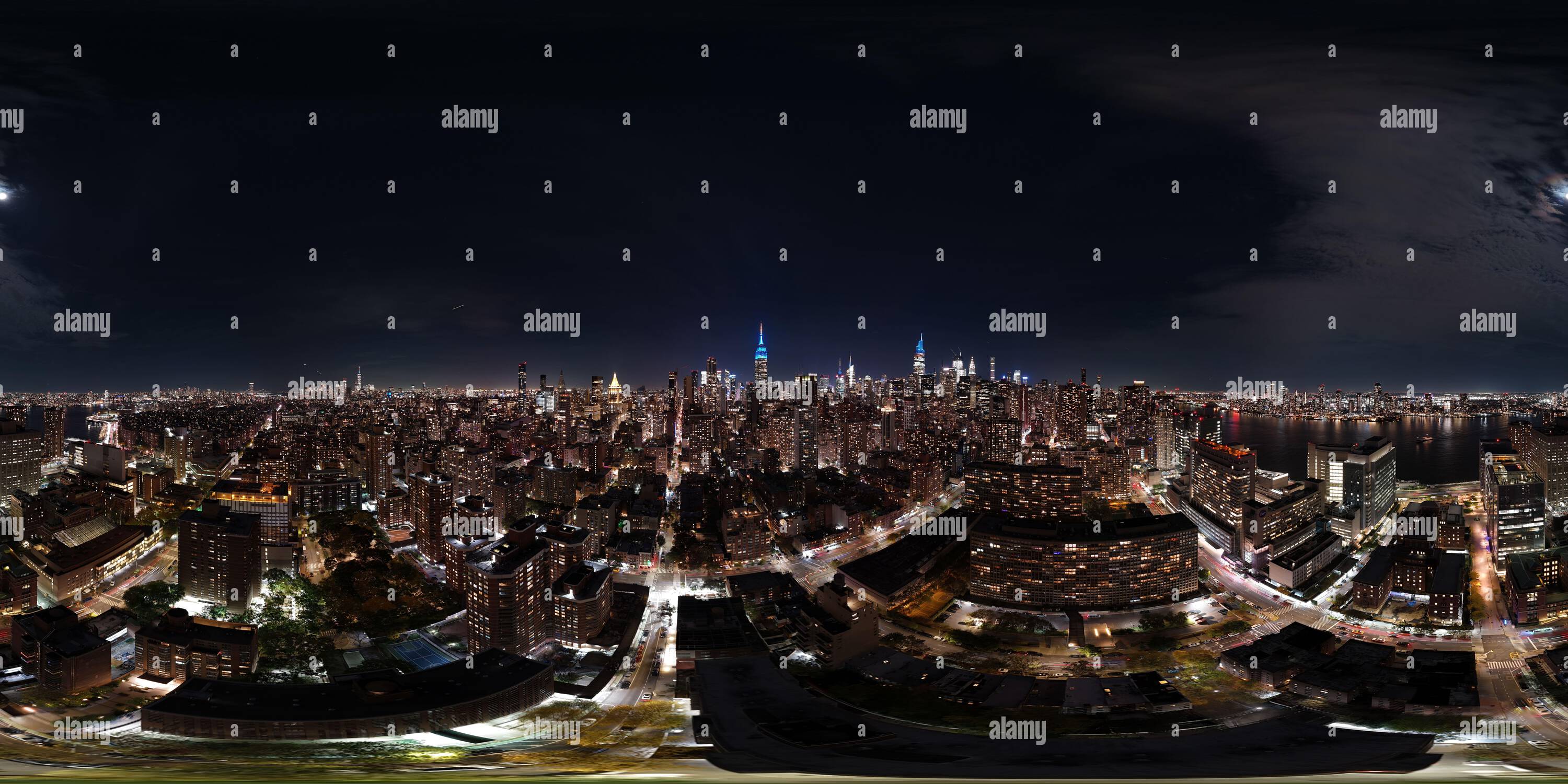 360 panorama new york hi-res stock photography and images - Alamy