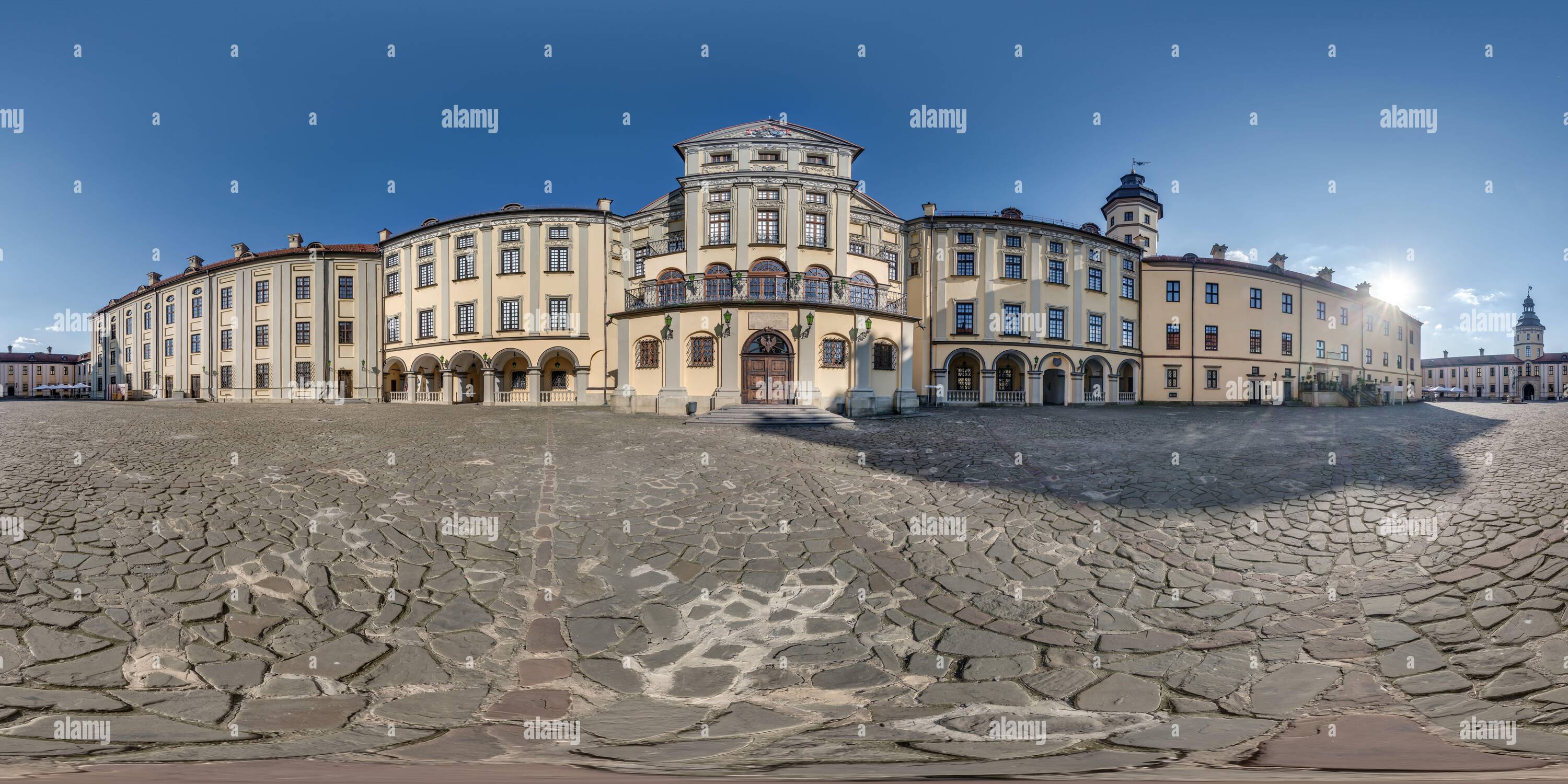 360° view of seamless spherical hdri 360 panorama overlooking ...