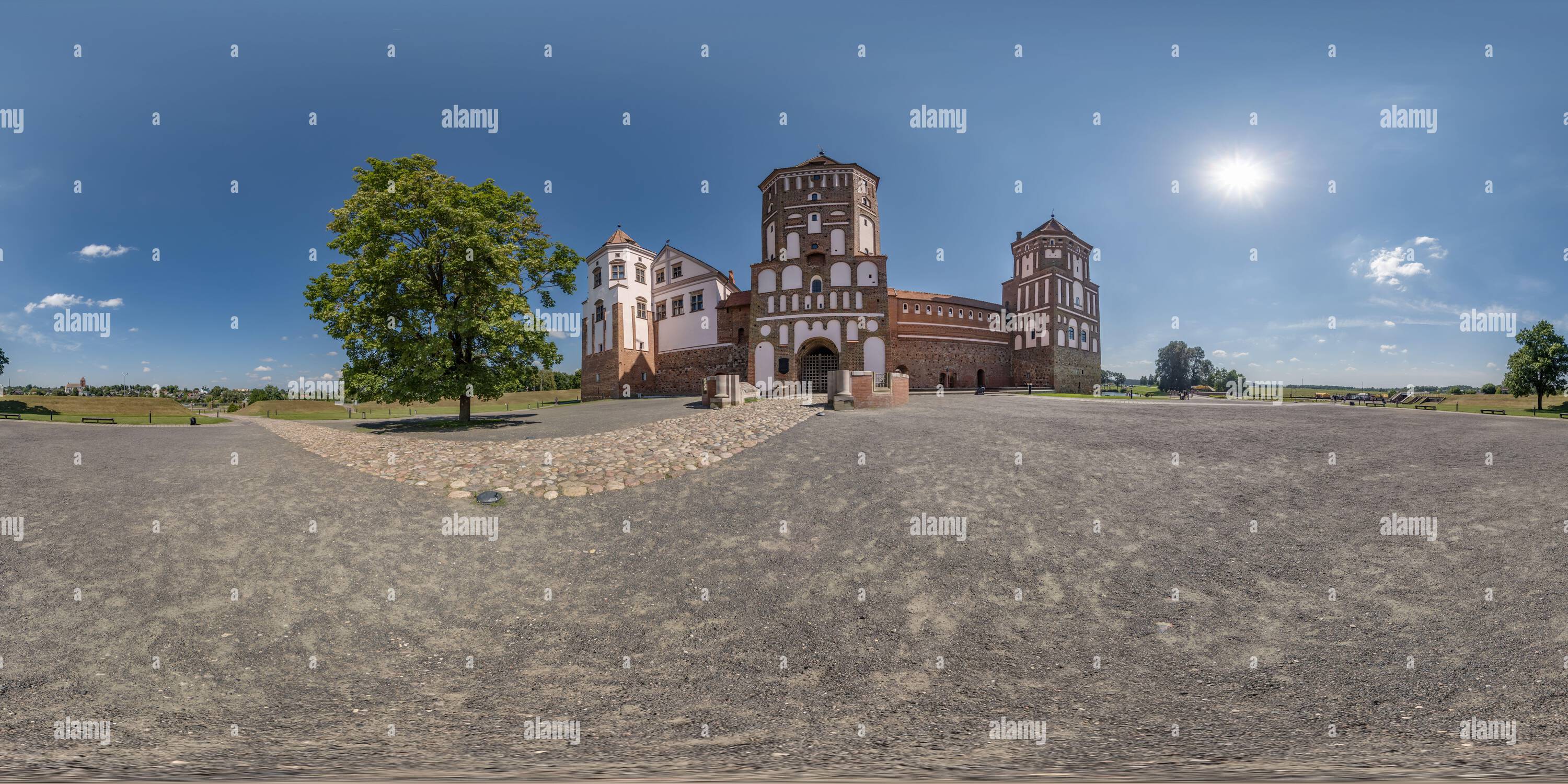 360° view of full seamless spherical hdri 360 panorama near huge neo ...