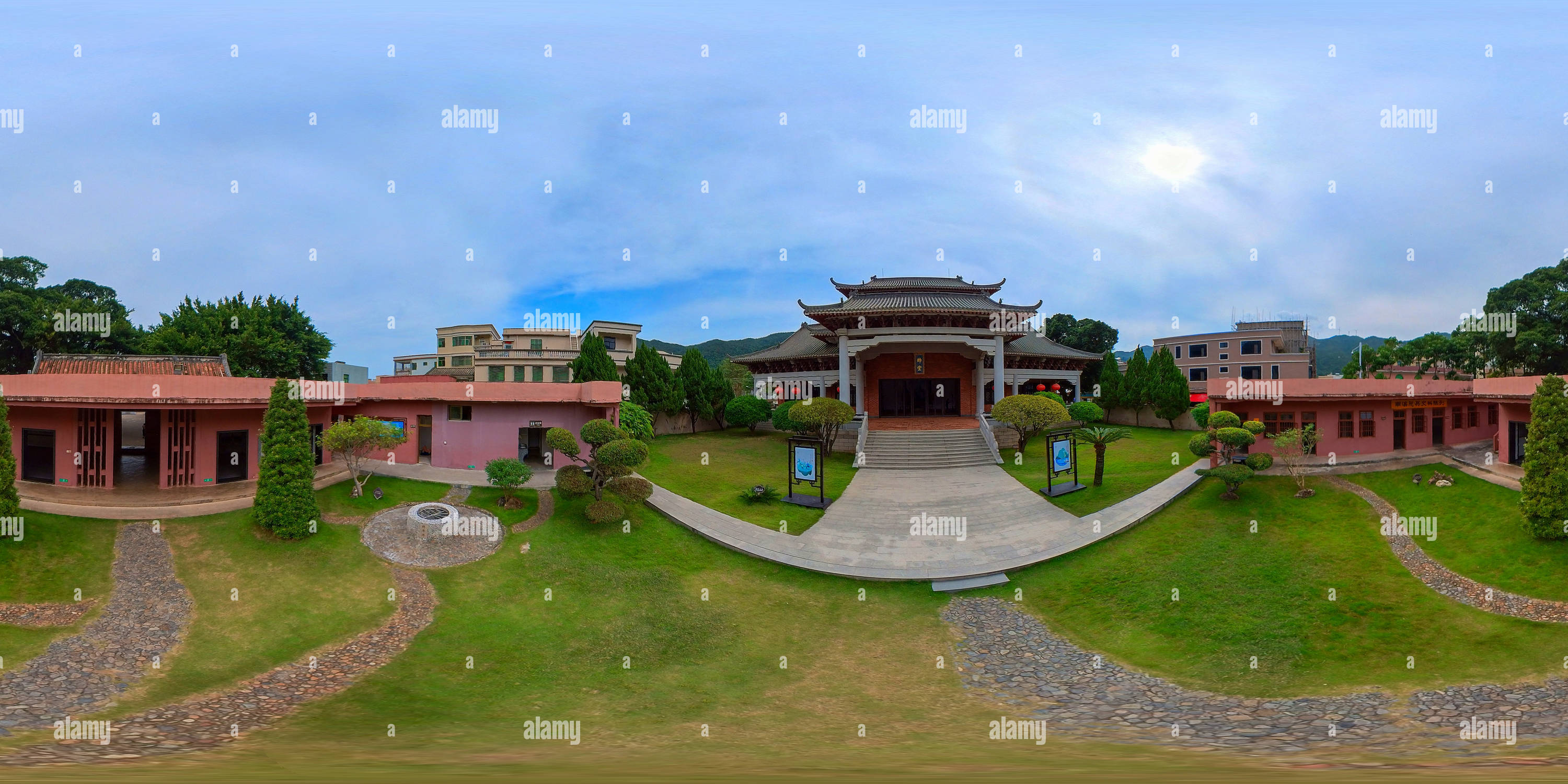 360° view of Ancient Garrison General Mansion 总兵府 - Alamy