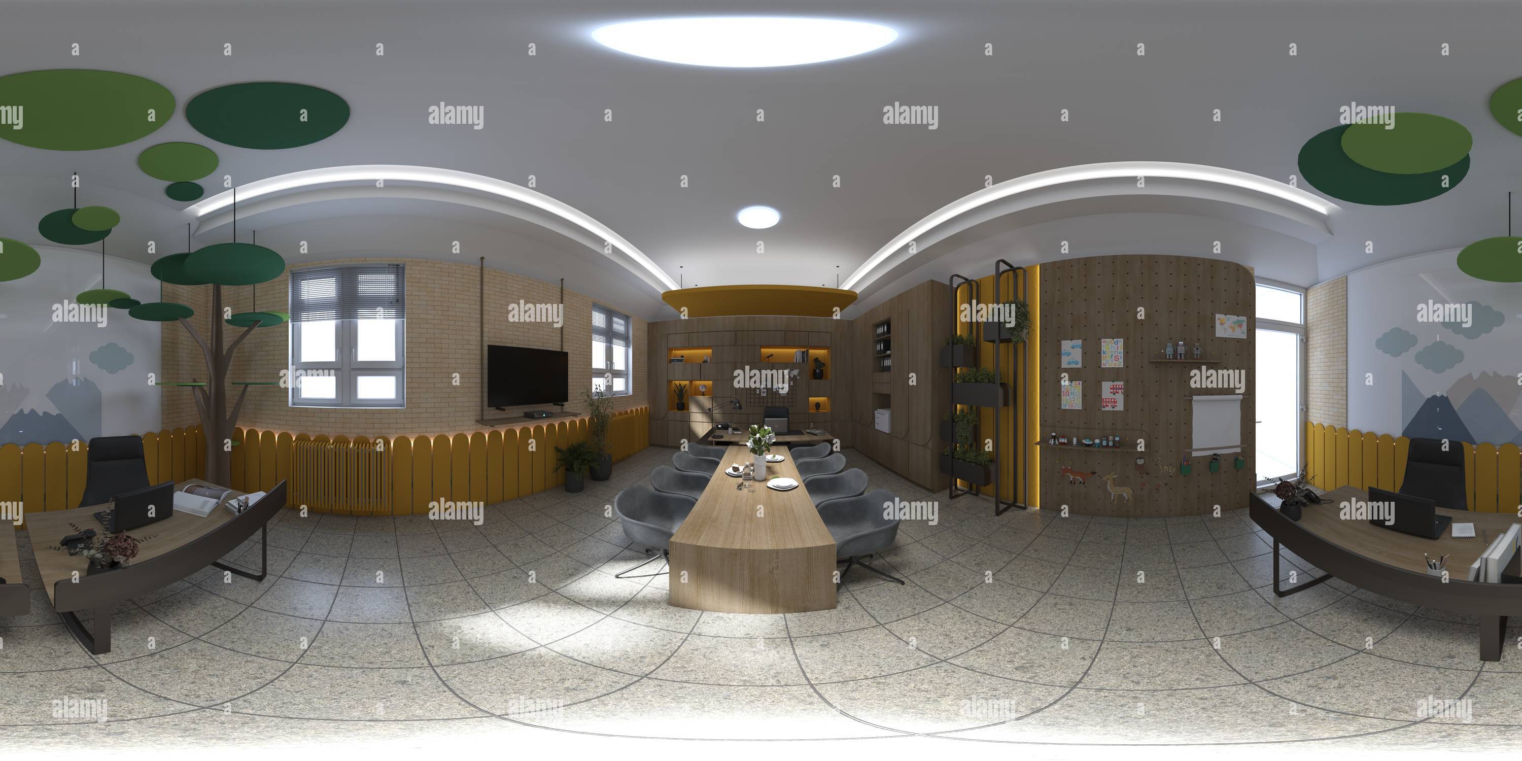 360° view of School design - Alamy