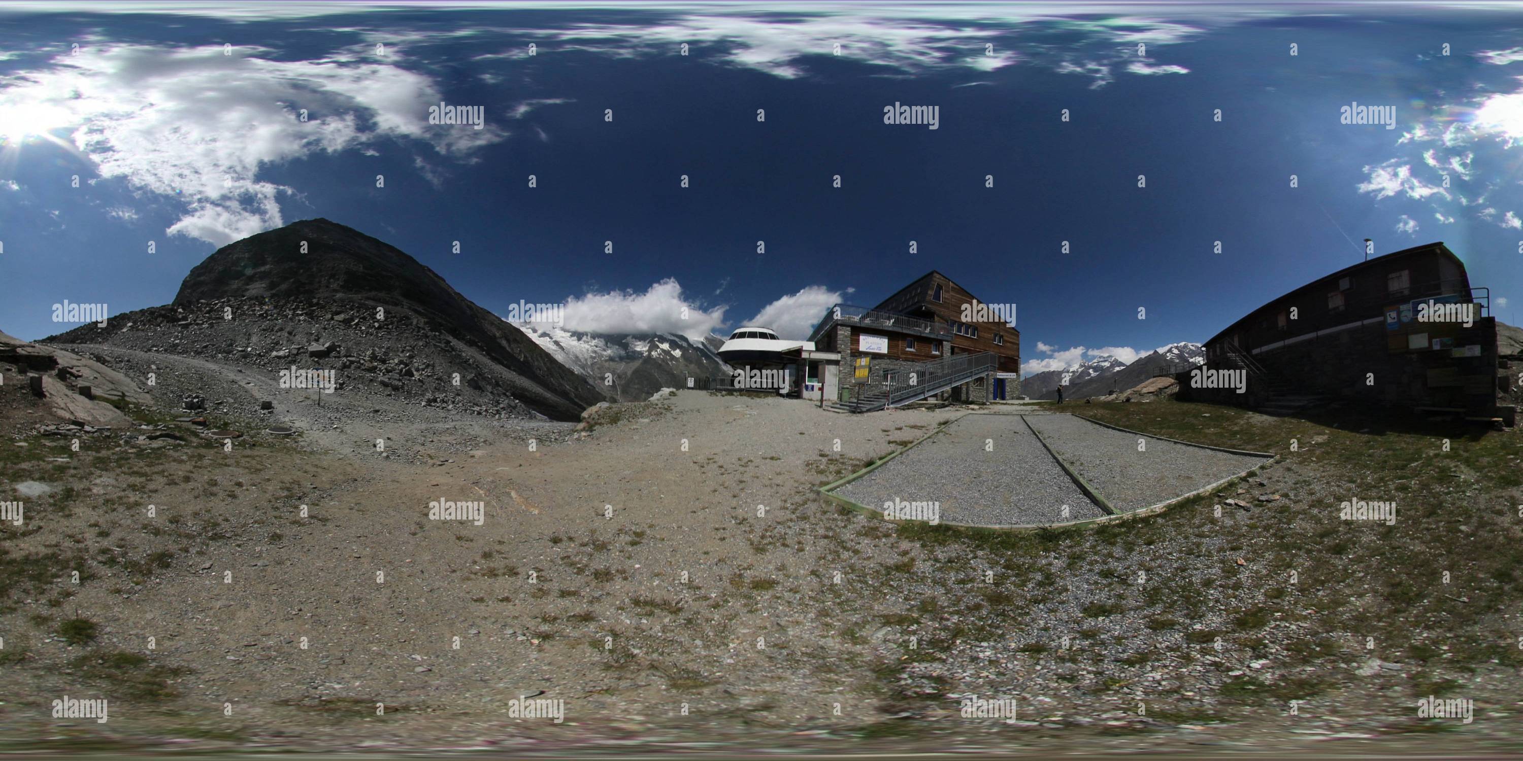 360° view of Plattjen Terminus Cable Car - Alamy