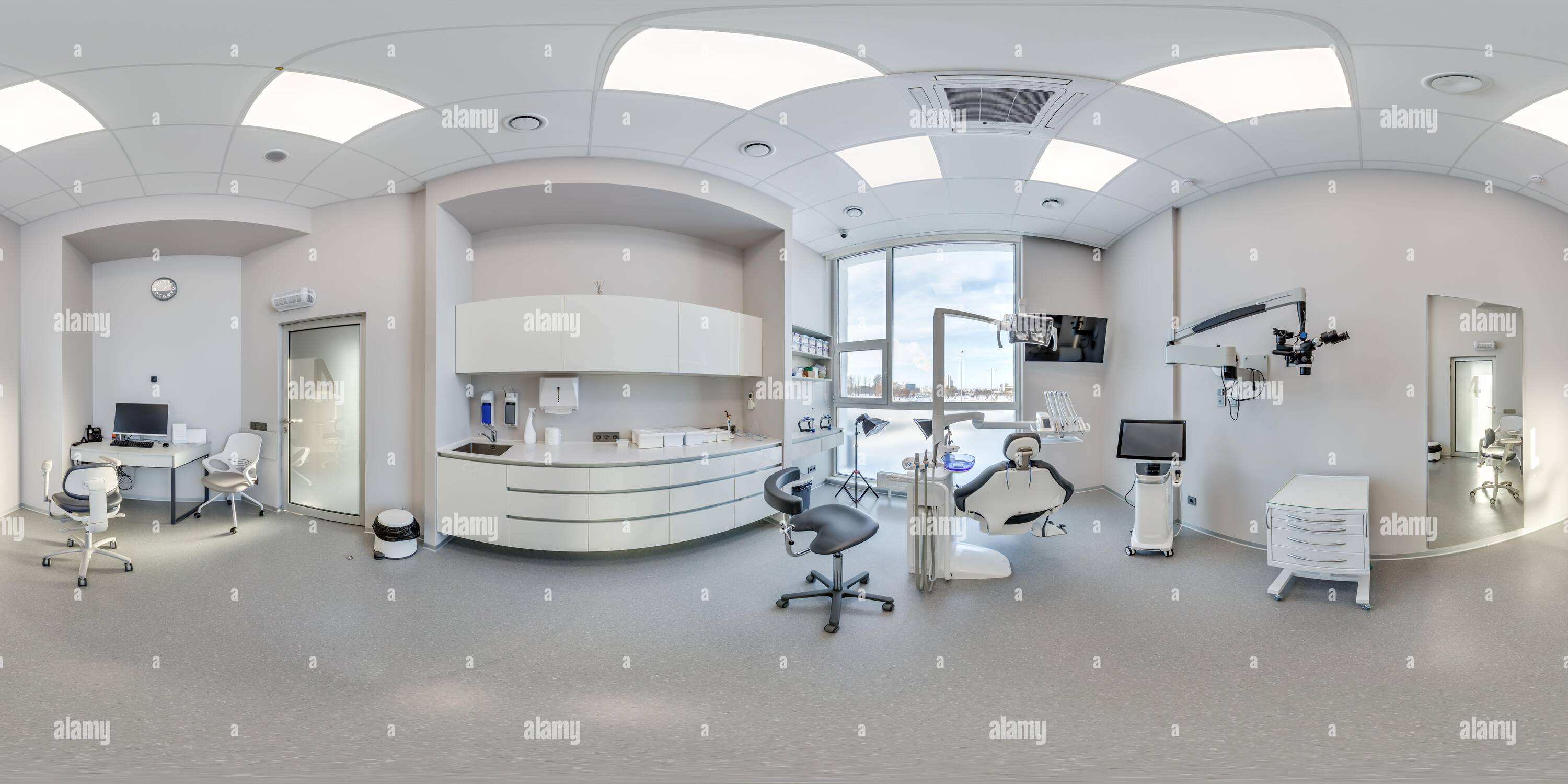 360° view of full hdri 360 panorama in surgeon orthopedist therapist ...