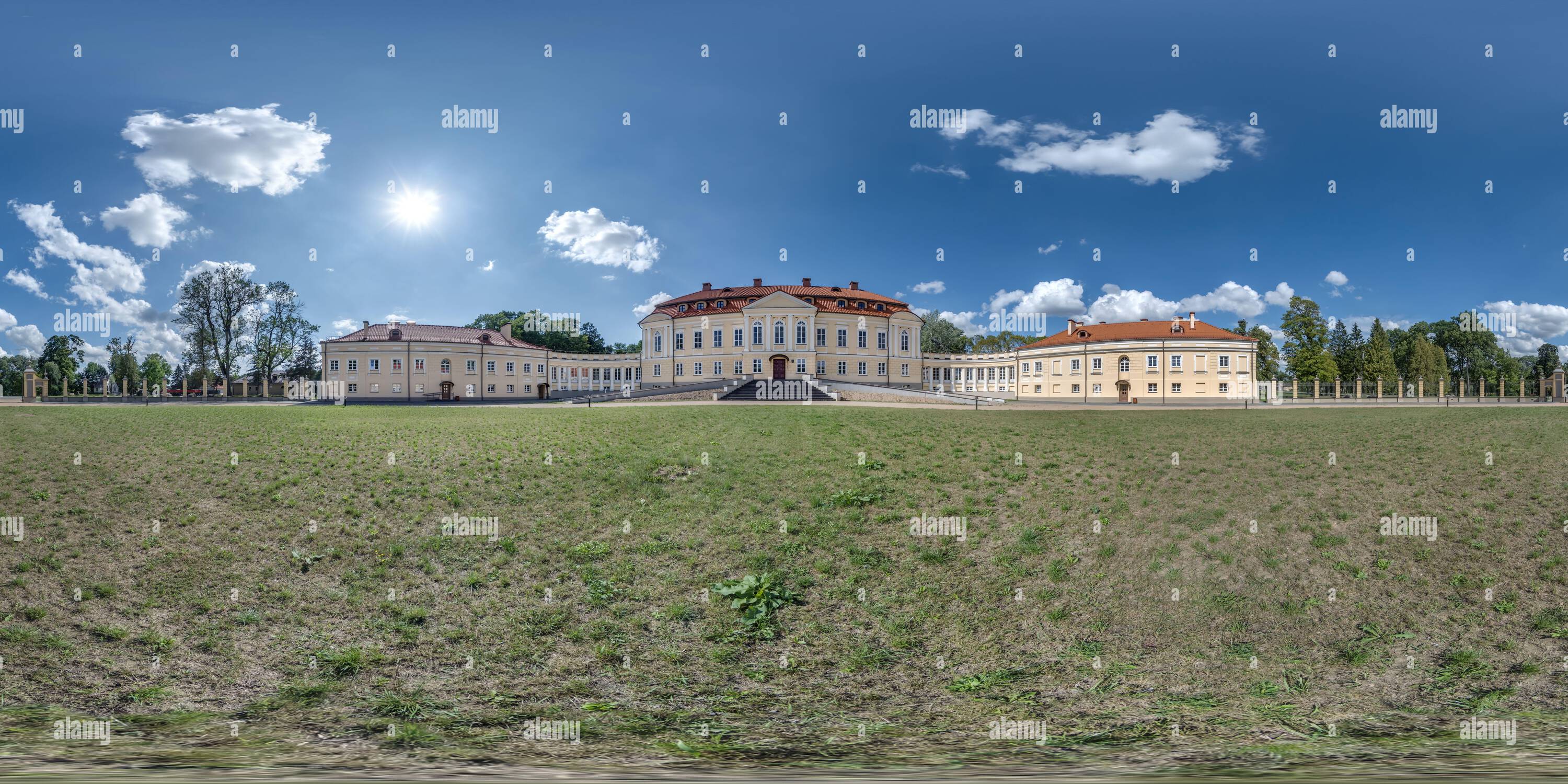 360° view of seamless spherical hdri 360 panorama overlooking ...