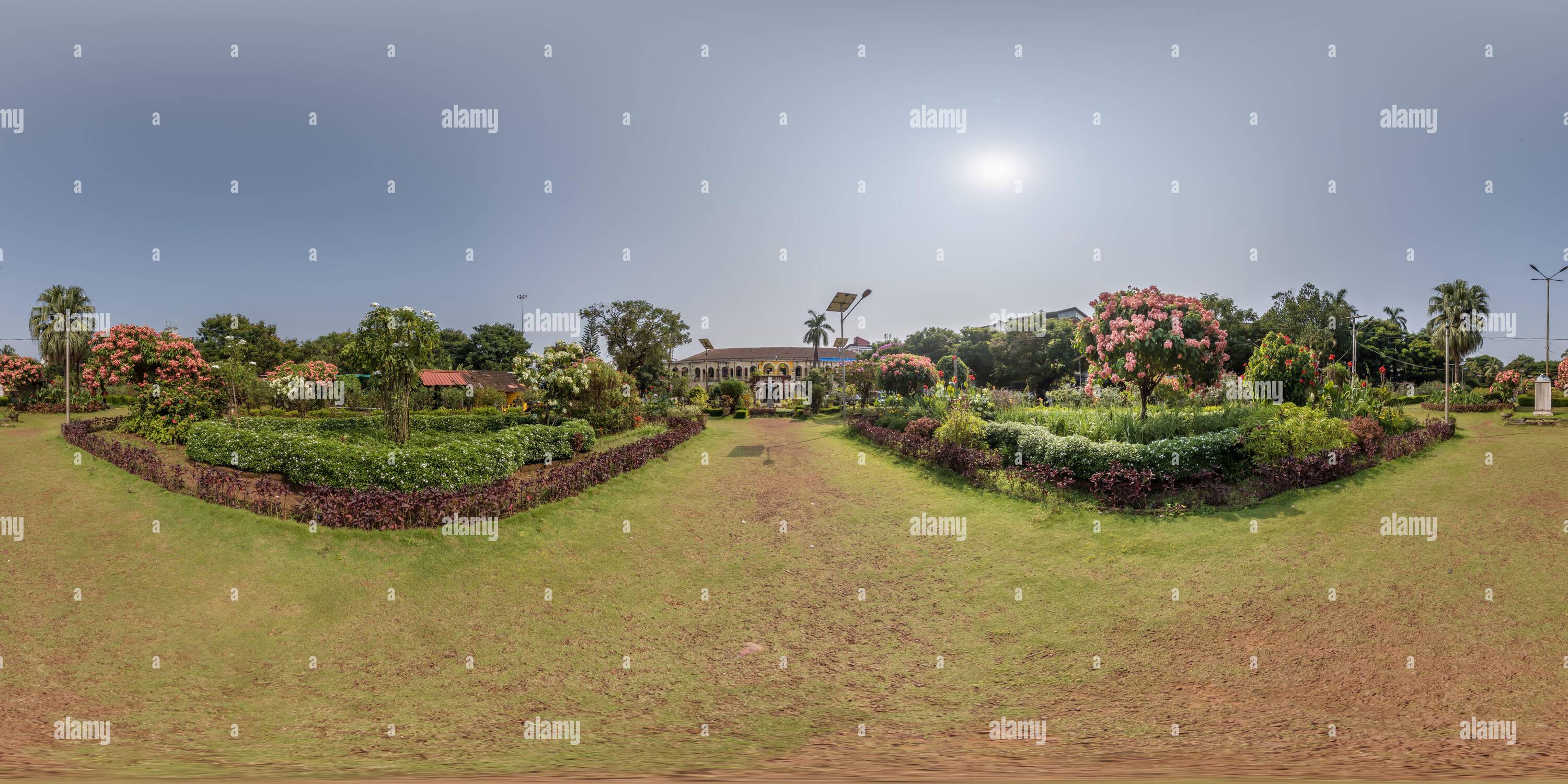 360° view of full spherical 360 hdri seamless panorama in ...