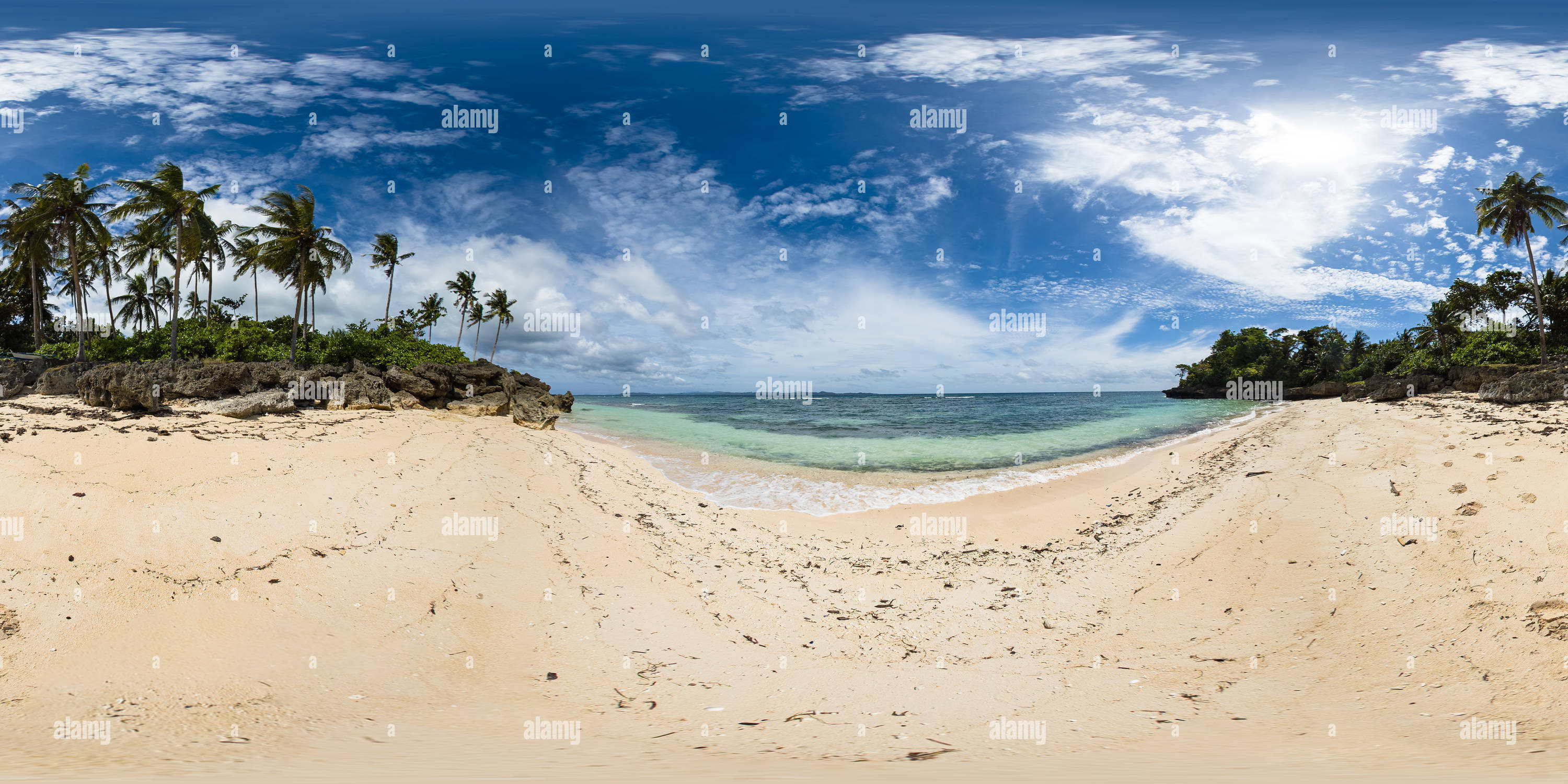 360° view of Carabao Island in Romblon, Philippines - Alamy