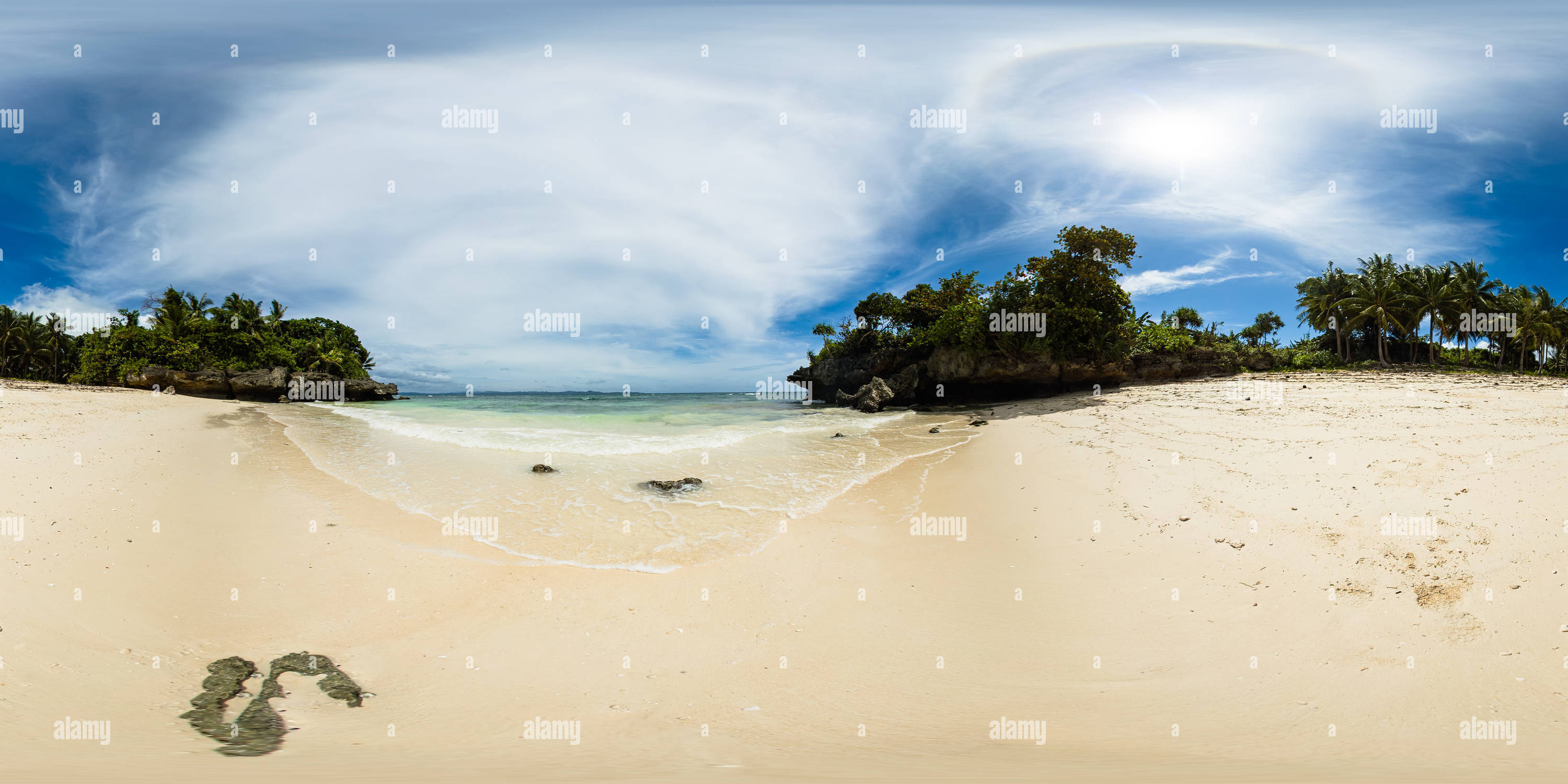 360° view of Carabao Island in Romblon, Philippines - Alamy