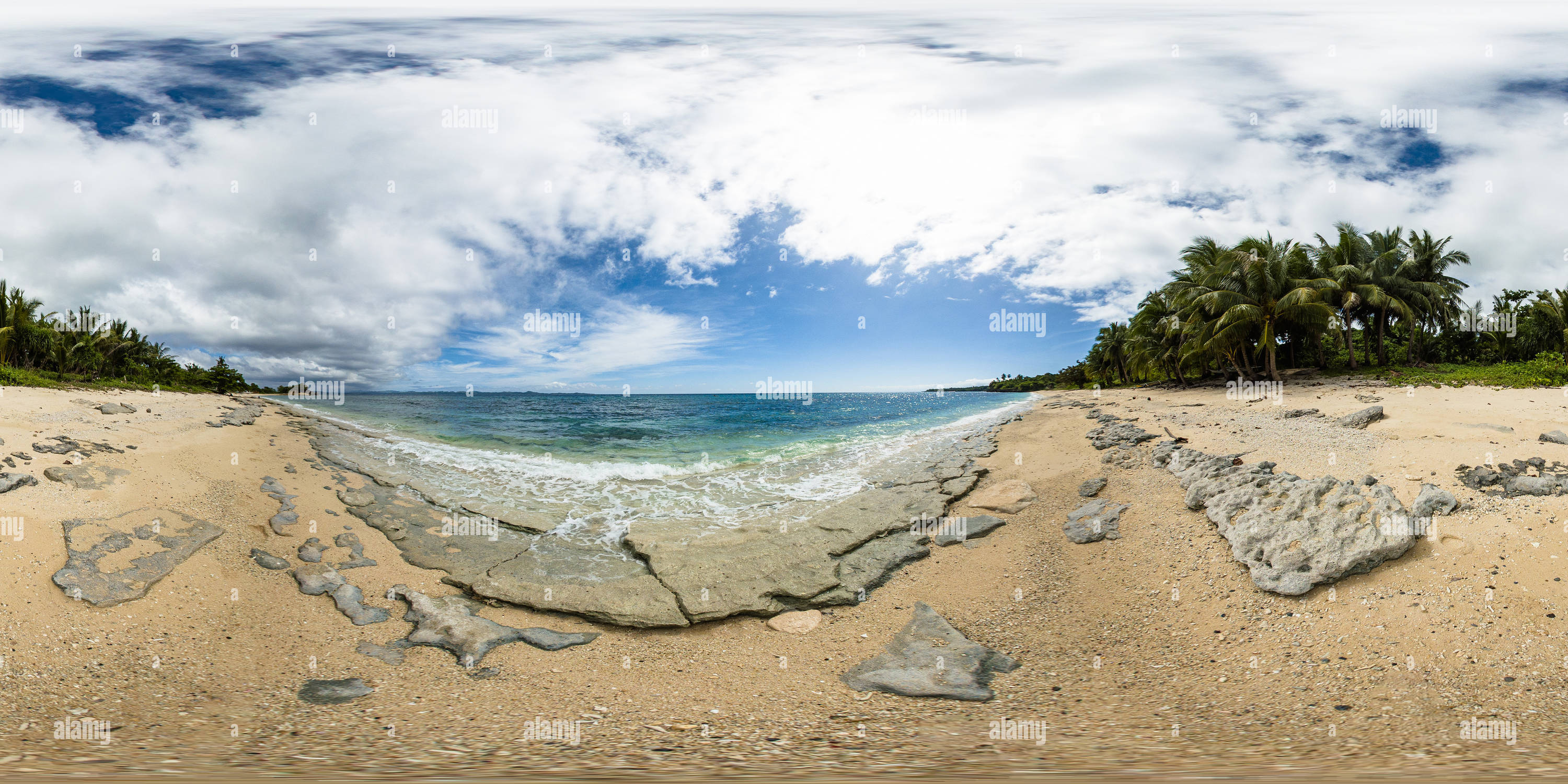 360° view of Beach in Carabao Island. Romblon, Philippines - Alamy
