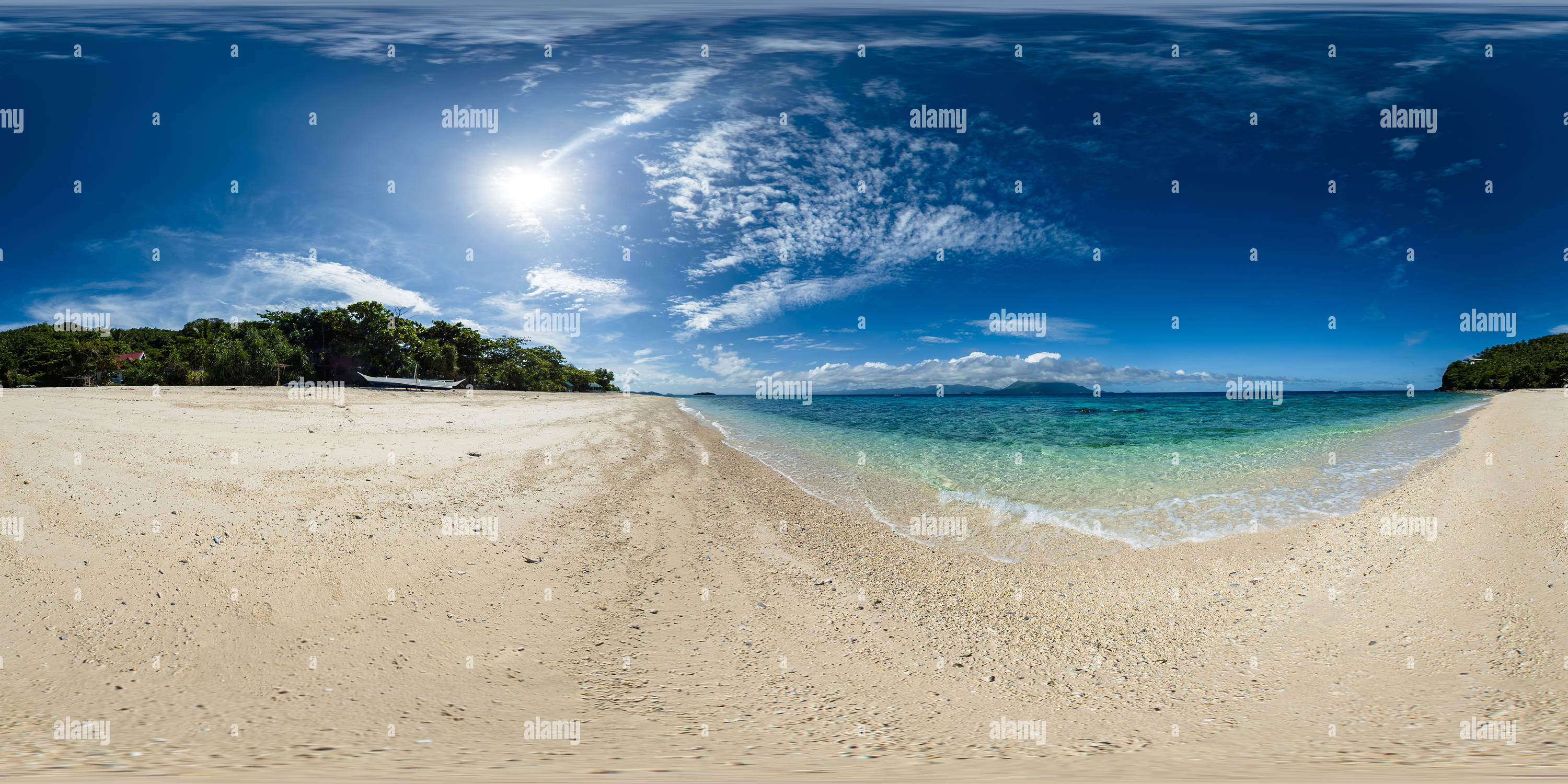 360° view of Cobrador Island in Romblon, Philippines - Alamy