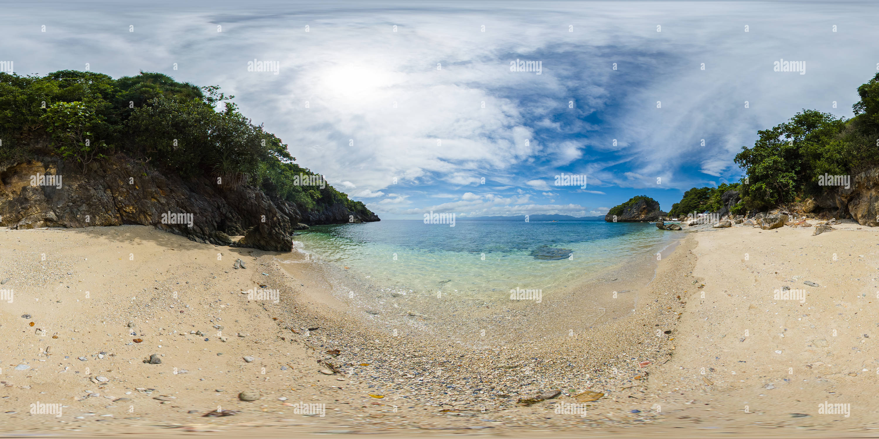 360° view of Alad Island in Romblon, Philippines - Alamy
