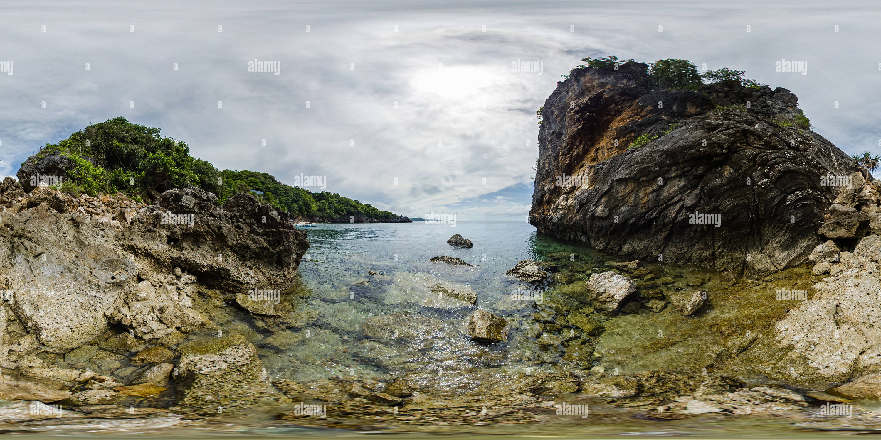 360° view of Alad Island in Romblon, Philippines - Alamy