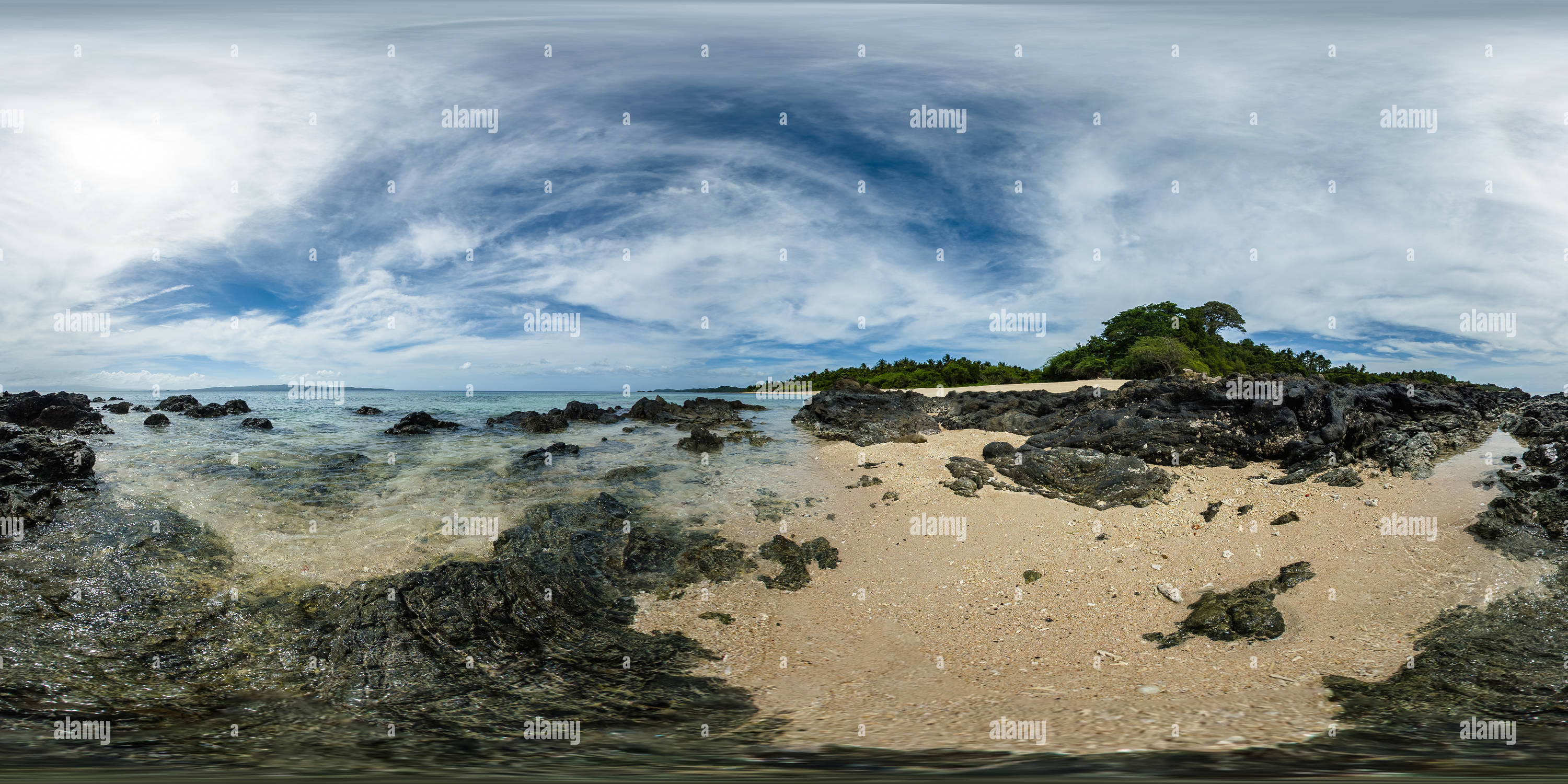 360° view of Beach in Santa Fe, Romblon. Philippines - Alamy