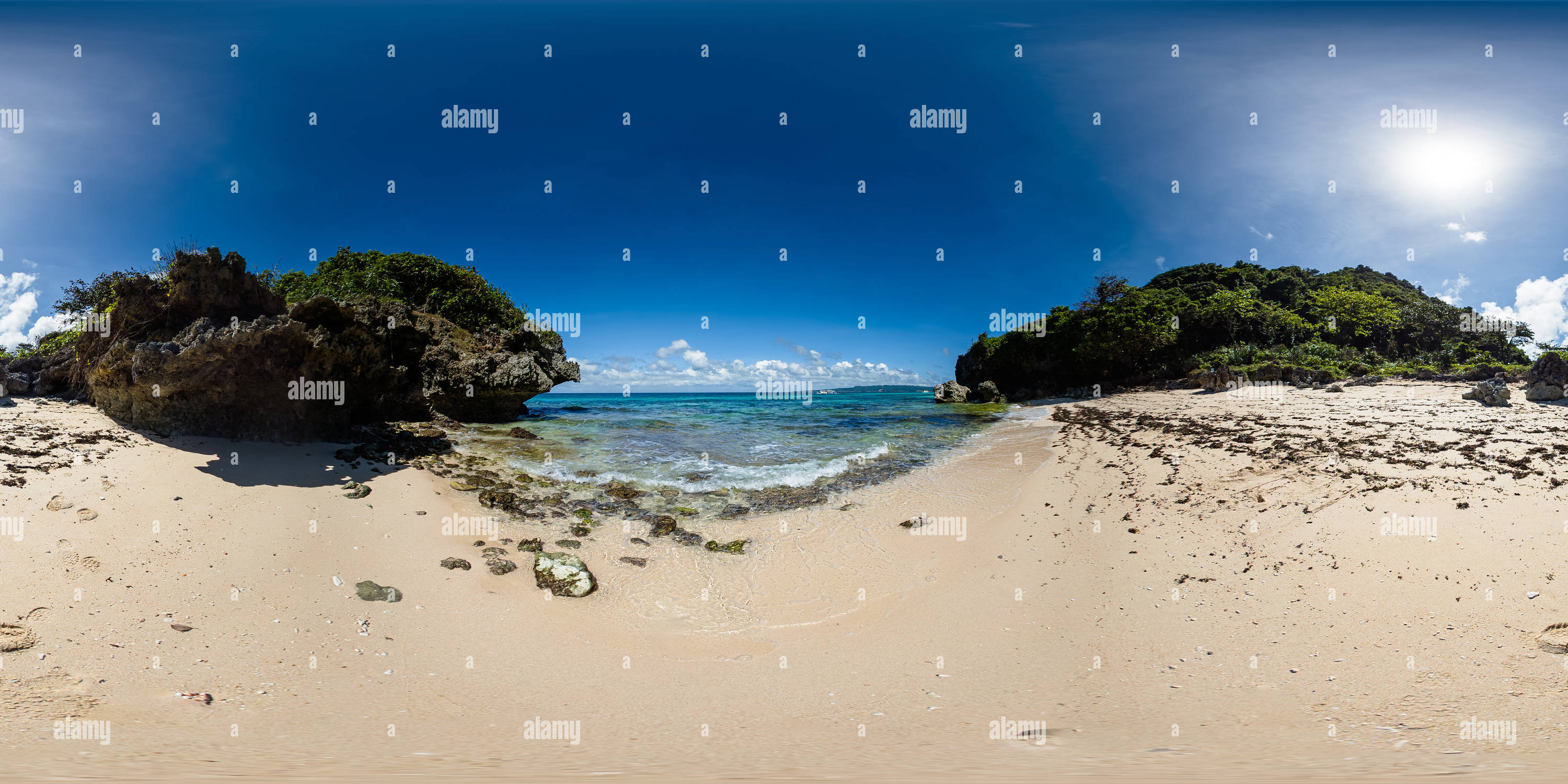 360° view of Boracay. Island in Malay, Aklan. Philippines - Alamy