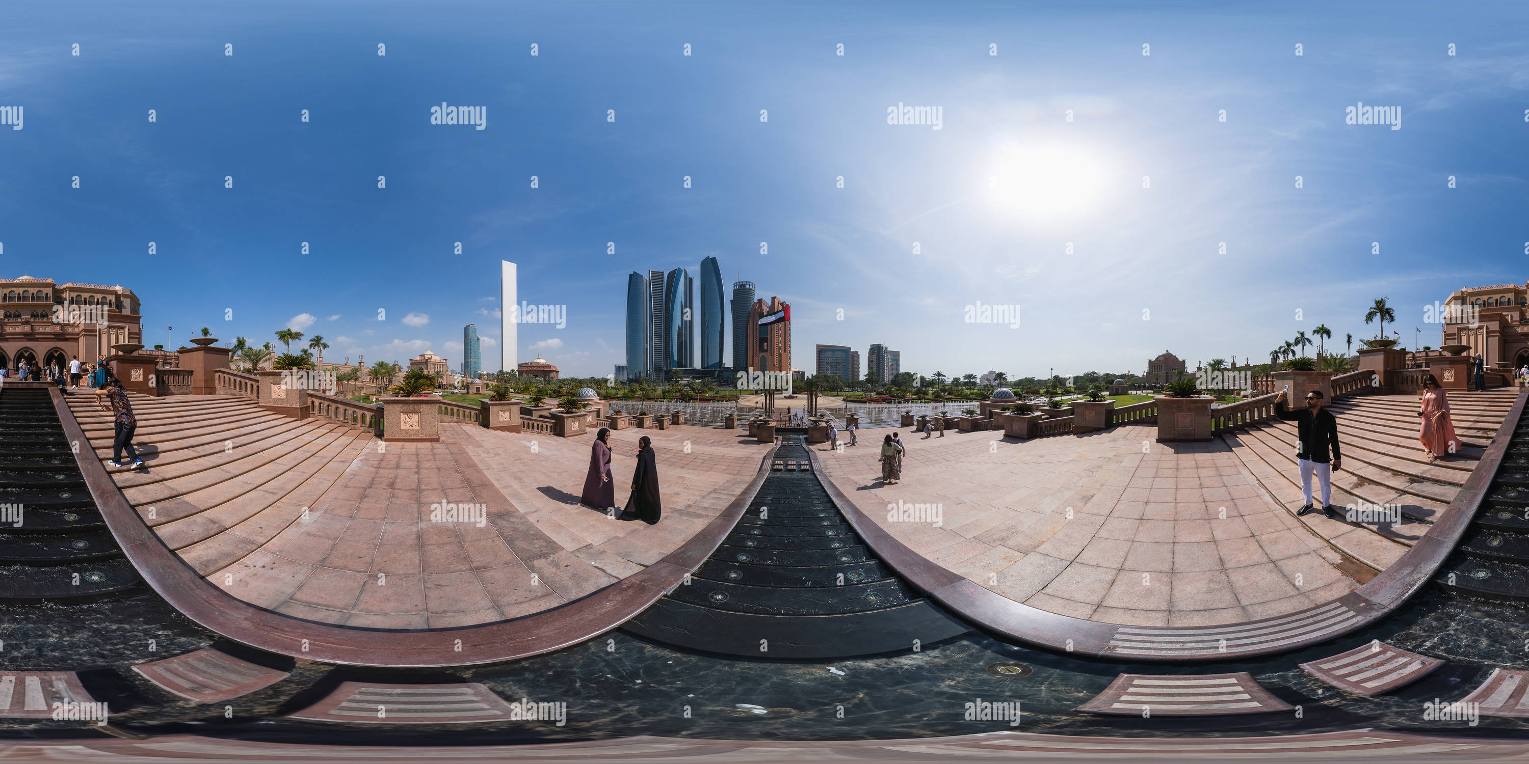 360° view of Entrance Emirates Palace I - Alamy