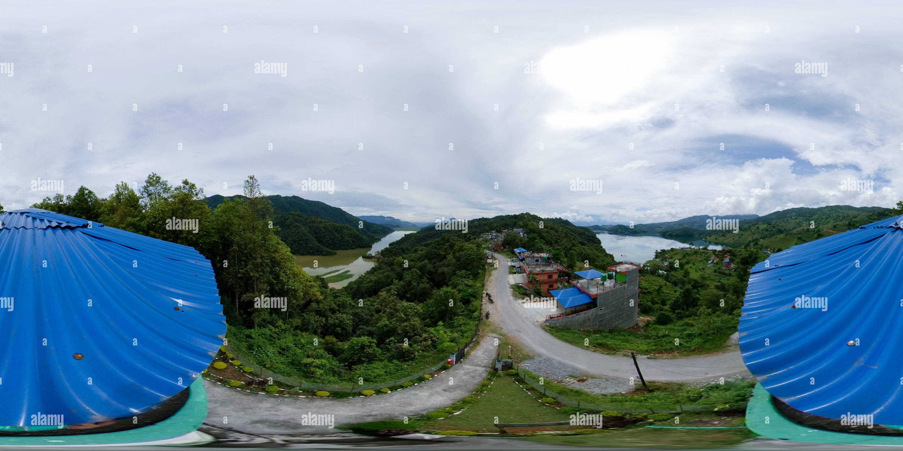360° view of Begnas and Rupa Lake in Pokhara, Nepal - Alamy