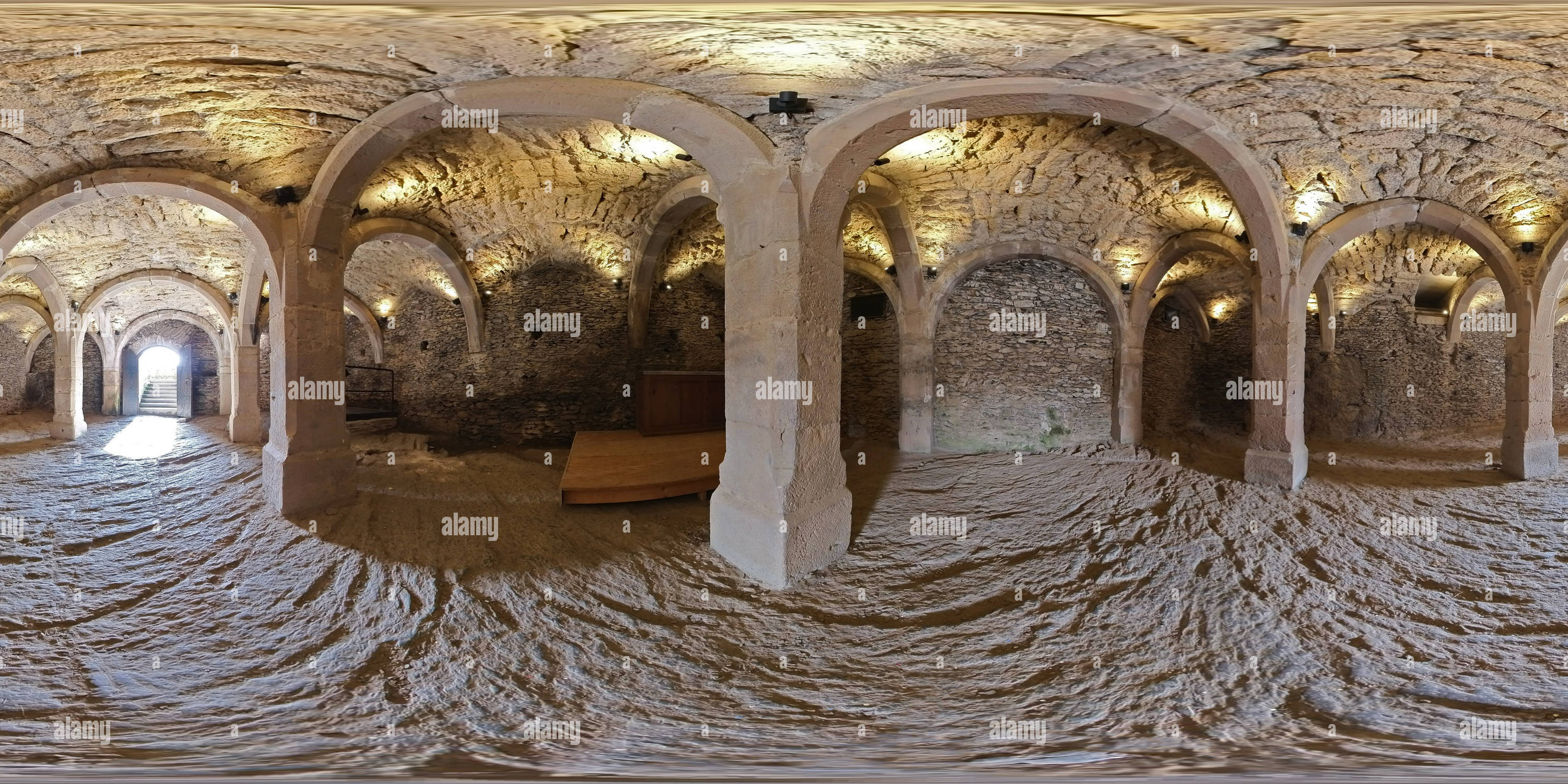Ruins medieval bourscheid castle hi-res stock photography and images ...