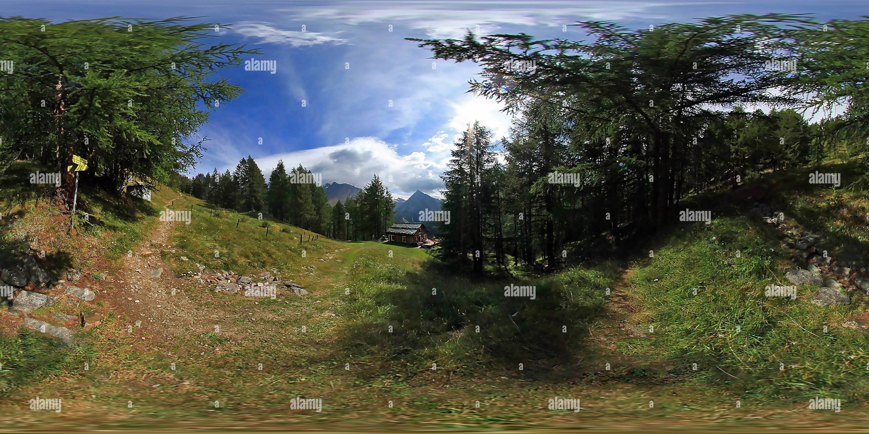 360° view of Hannig Mountain View 1 - Alamy