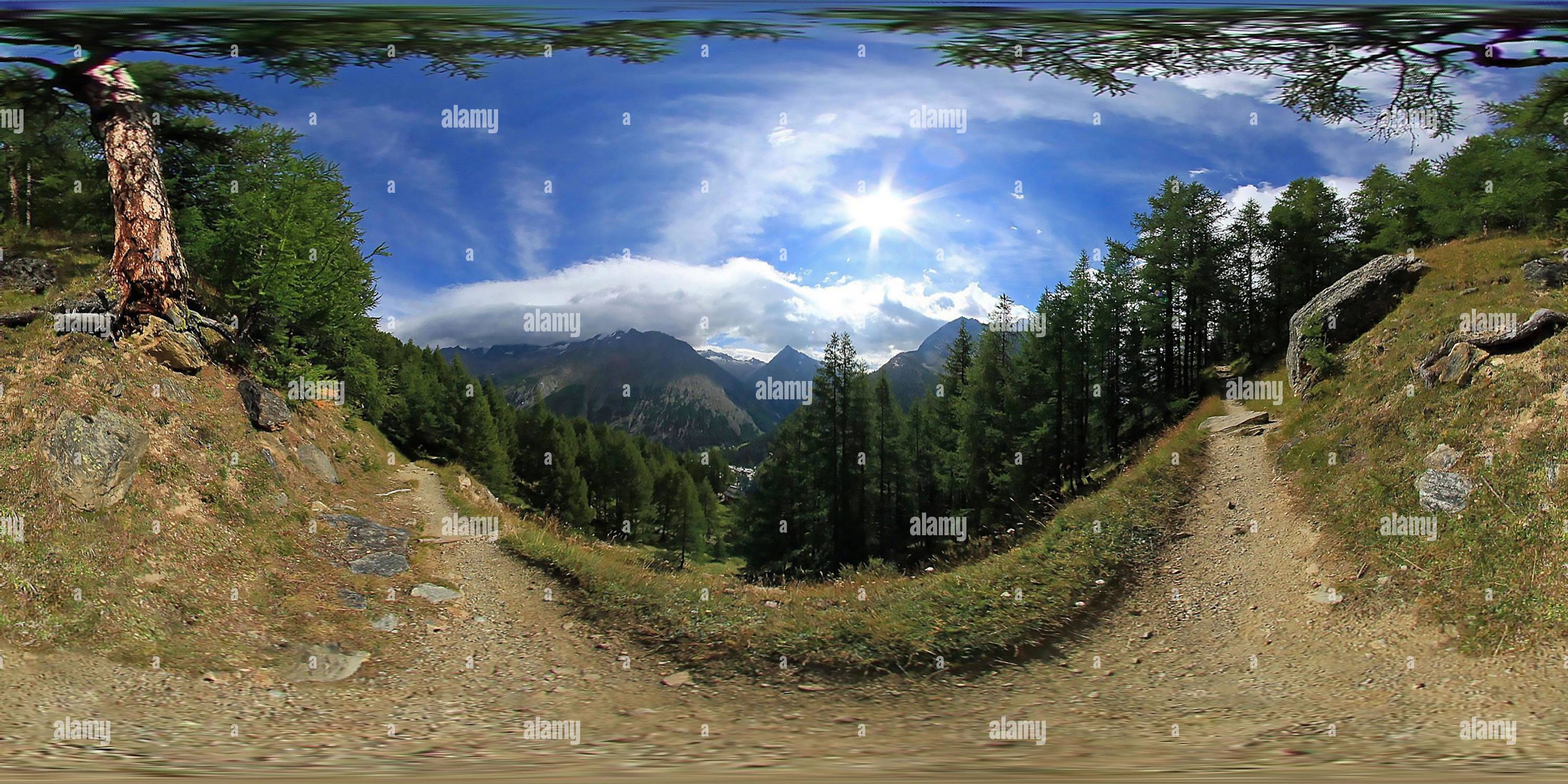 360° view of Hannig Mountain View 5 - Alamy