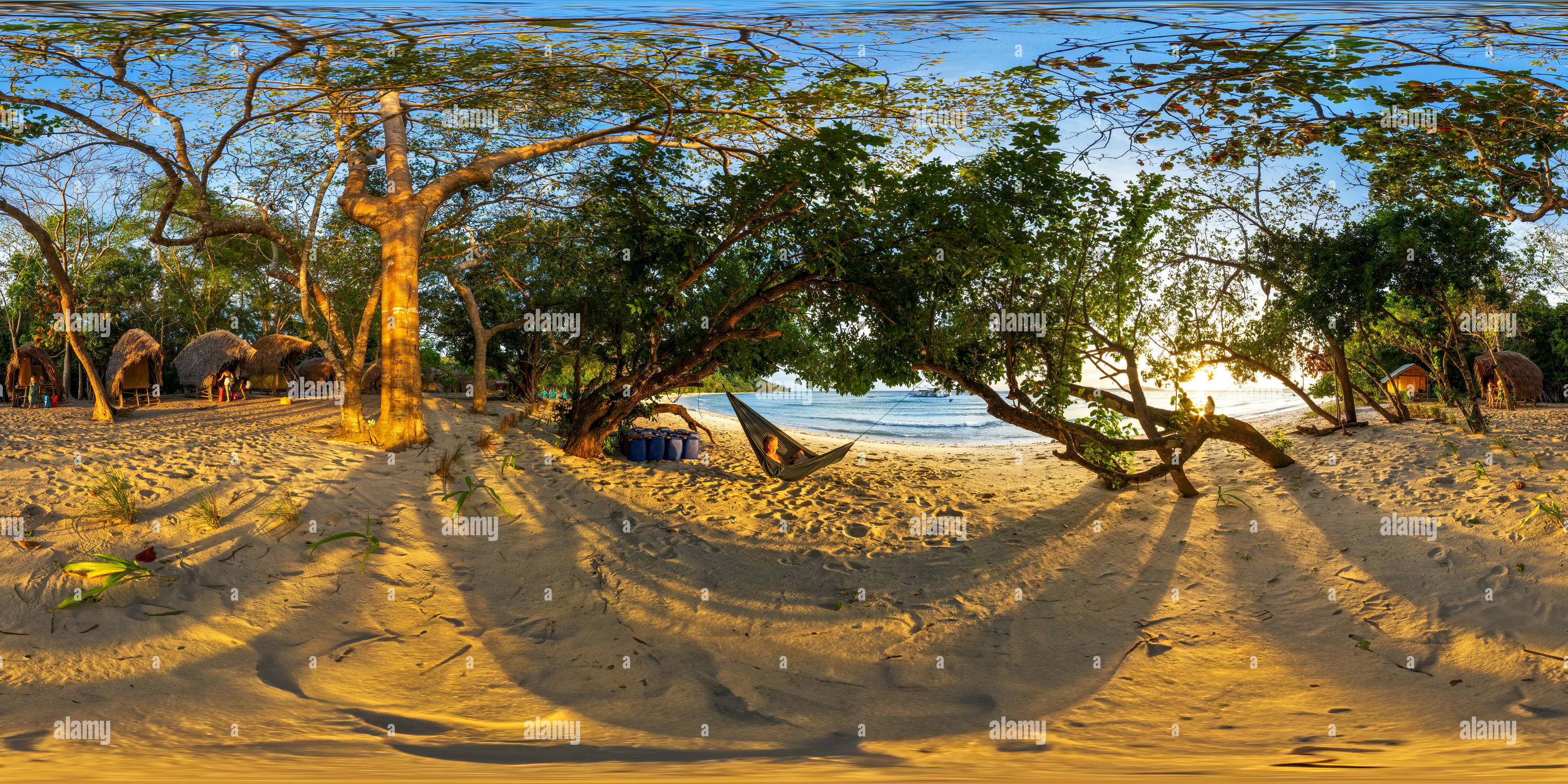 360° view of Sunset Serenity: Delving into a Book amidst the ...
