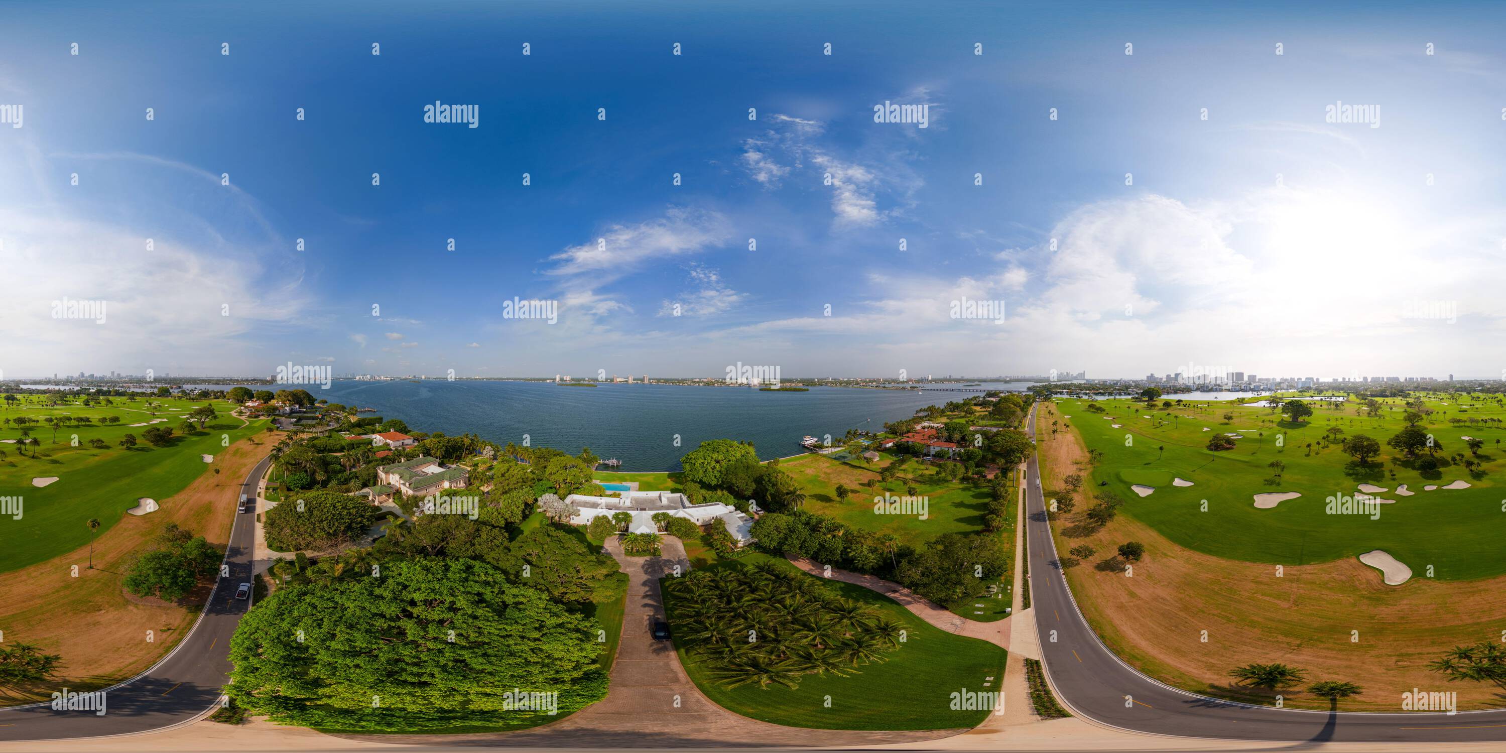 360° view of Miami Beach, FL, USA - May 17, 2024: Miami Beach FL ...