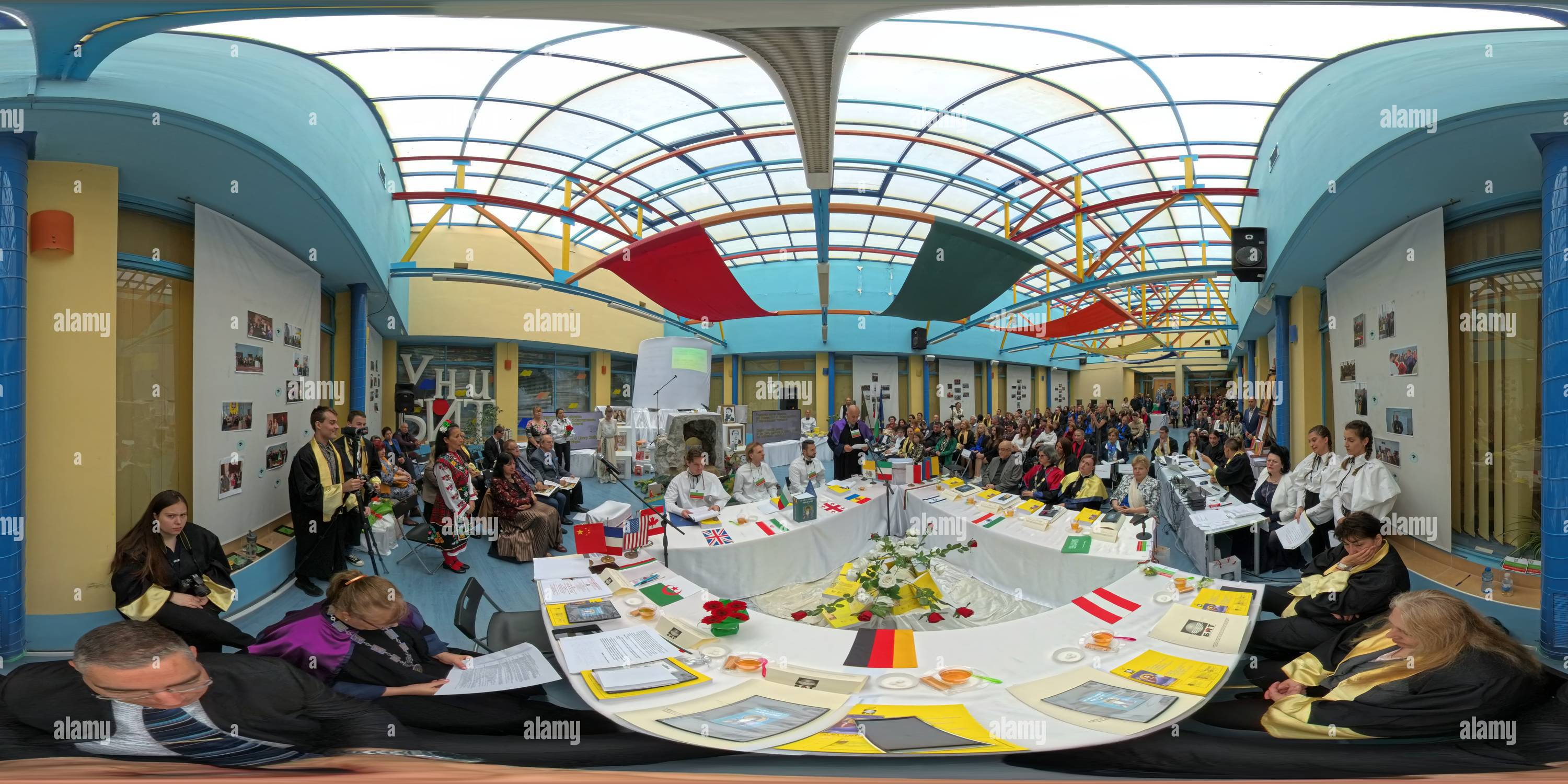 360° view of STUDENT SCIENTIFIC CONFERENCE - Alamy