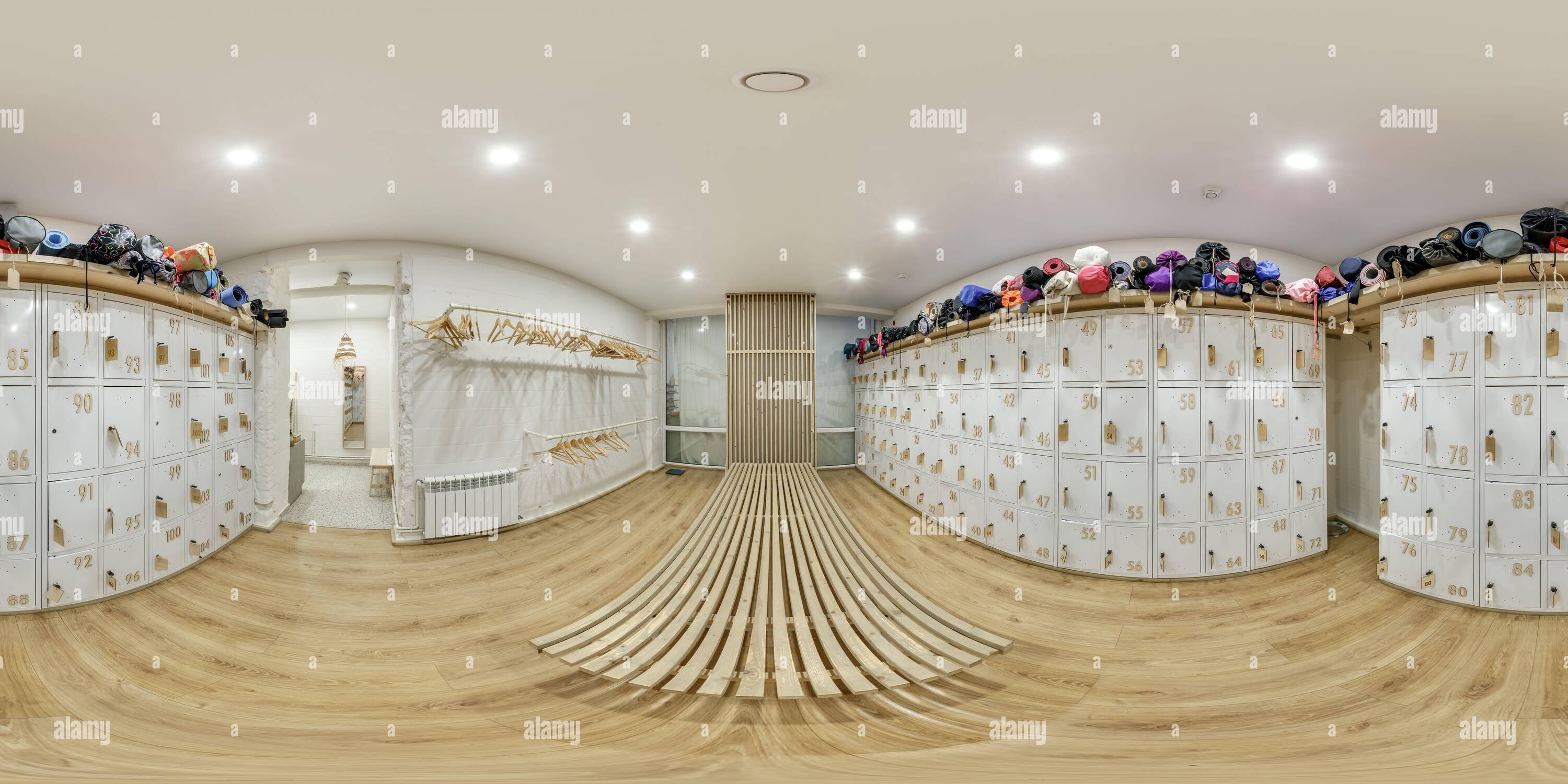 360° view of full seamless spherical hdri 360 panorama view in small ...