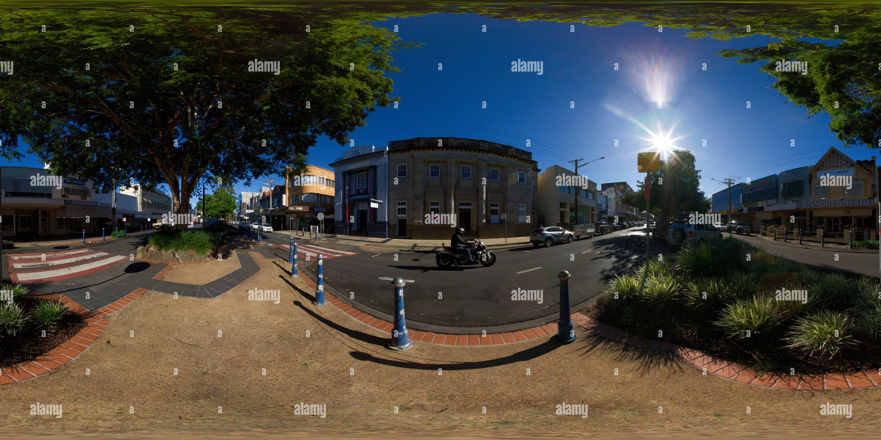 360° view of 360° panorama of the Bank Cafe & Expresso and former ...
