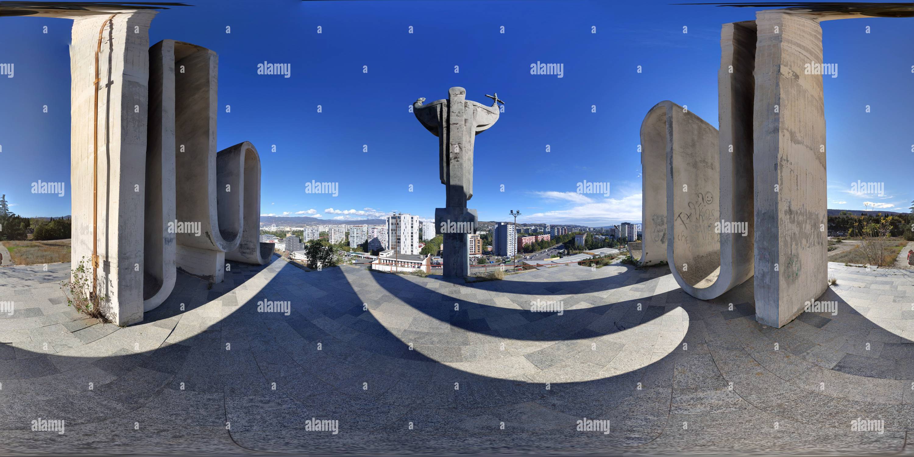 360° view of Tbilisi Saint Nino - Alamy