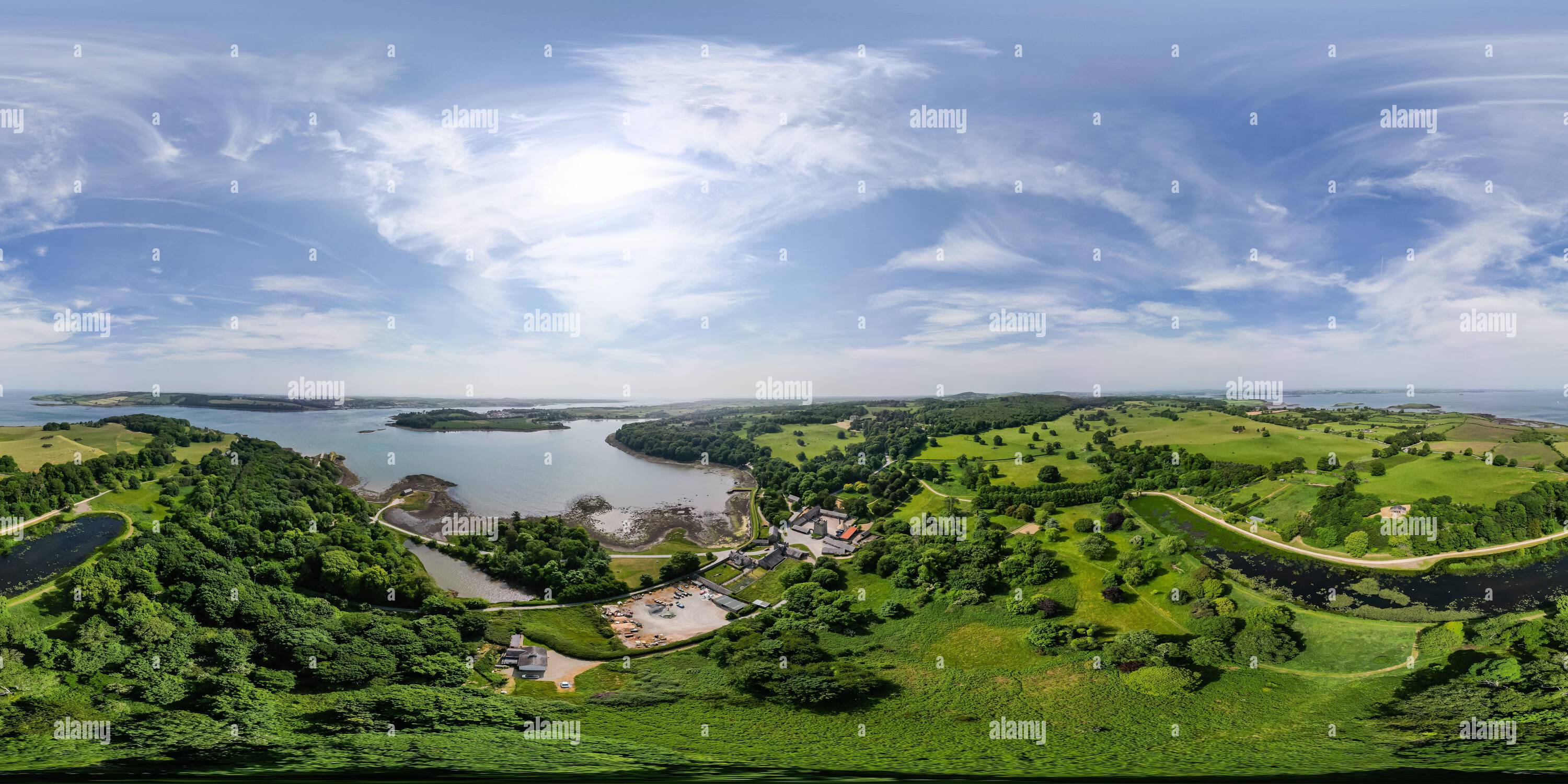 360° view of 360 degree photosphere of National Trust property Castle ...