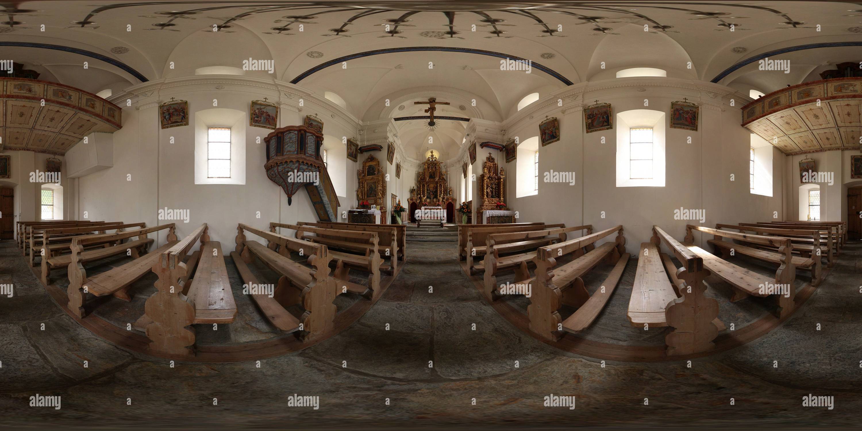 360° view of Trinity Chapel- Interior - Alamy