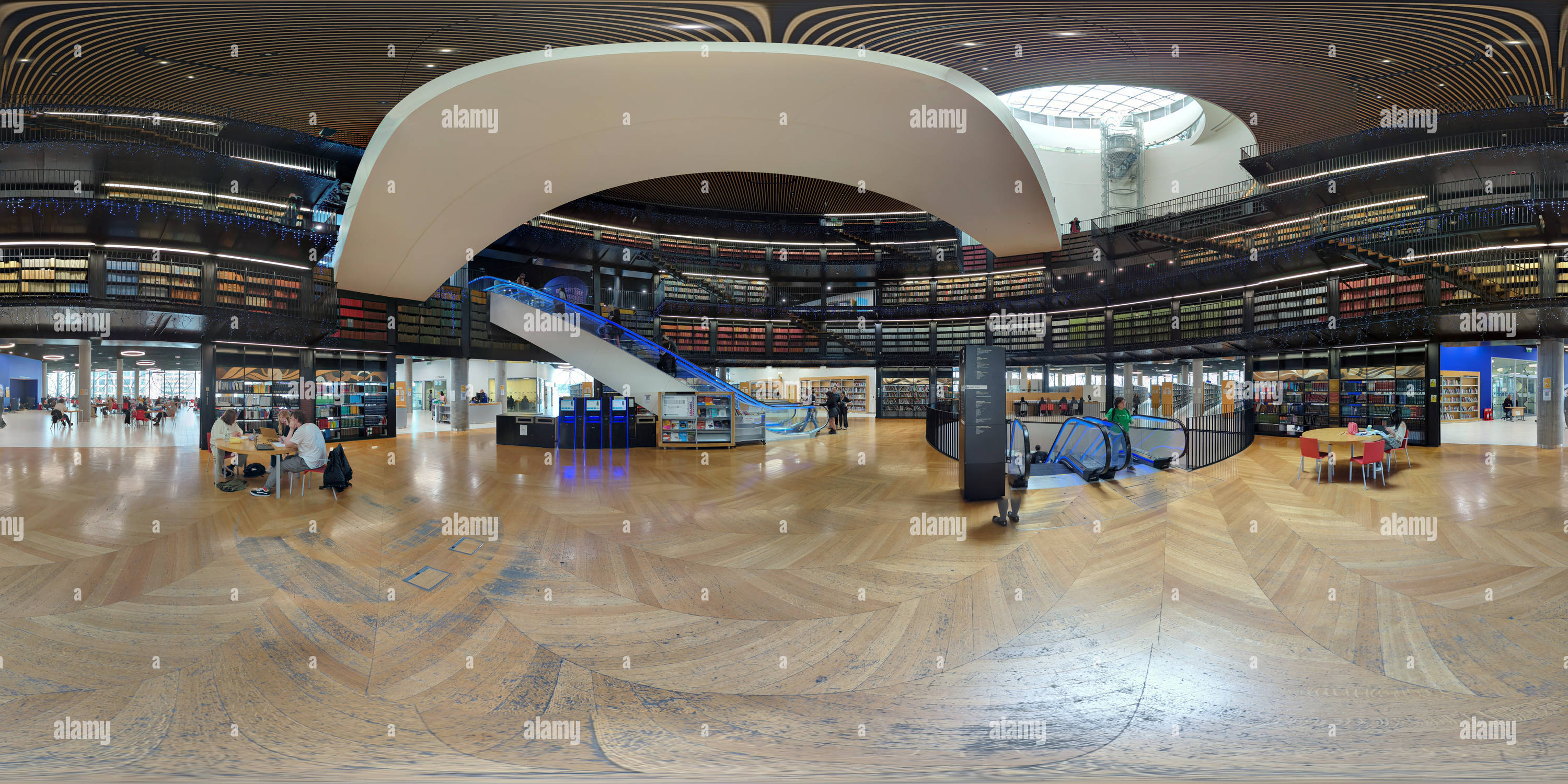Equirectangular library hi-res stock photography and images - Alamy
