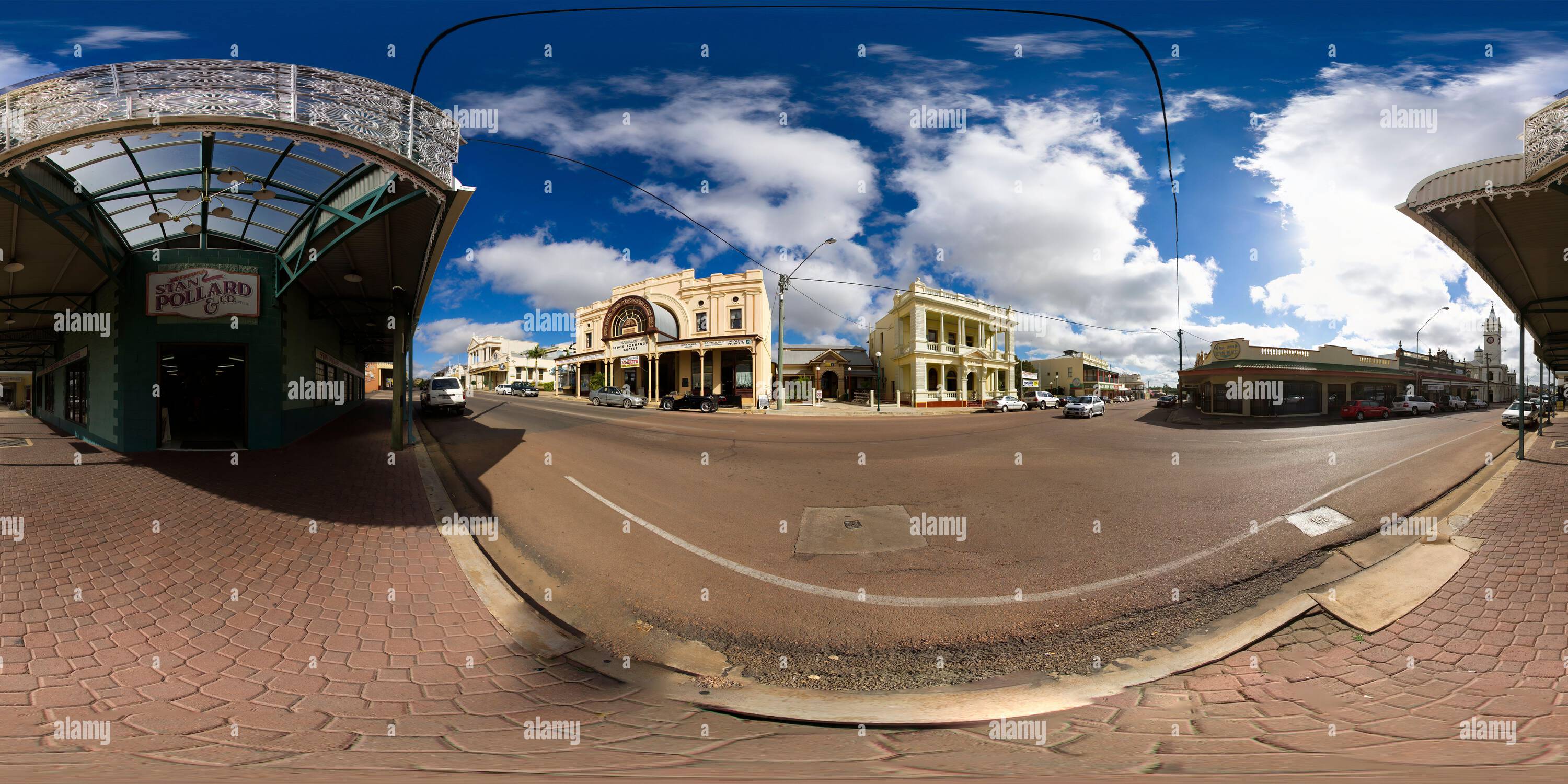 360° view of 360° panoramic of The Stock Exchange building on Mosman ...
