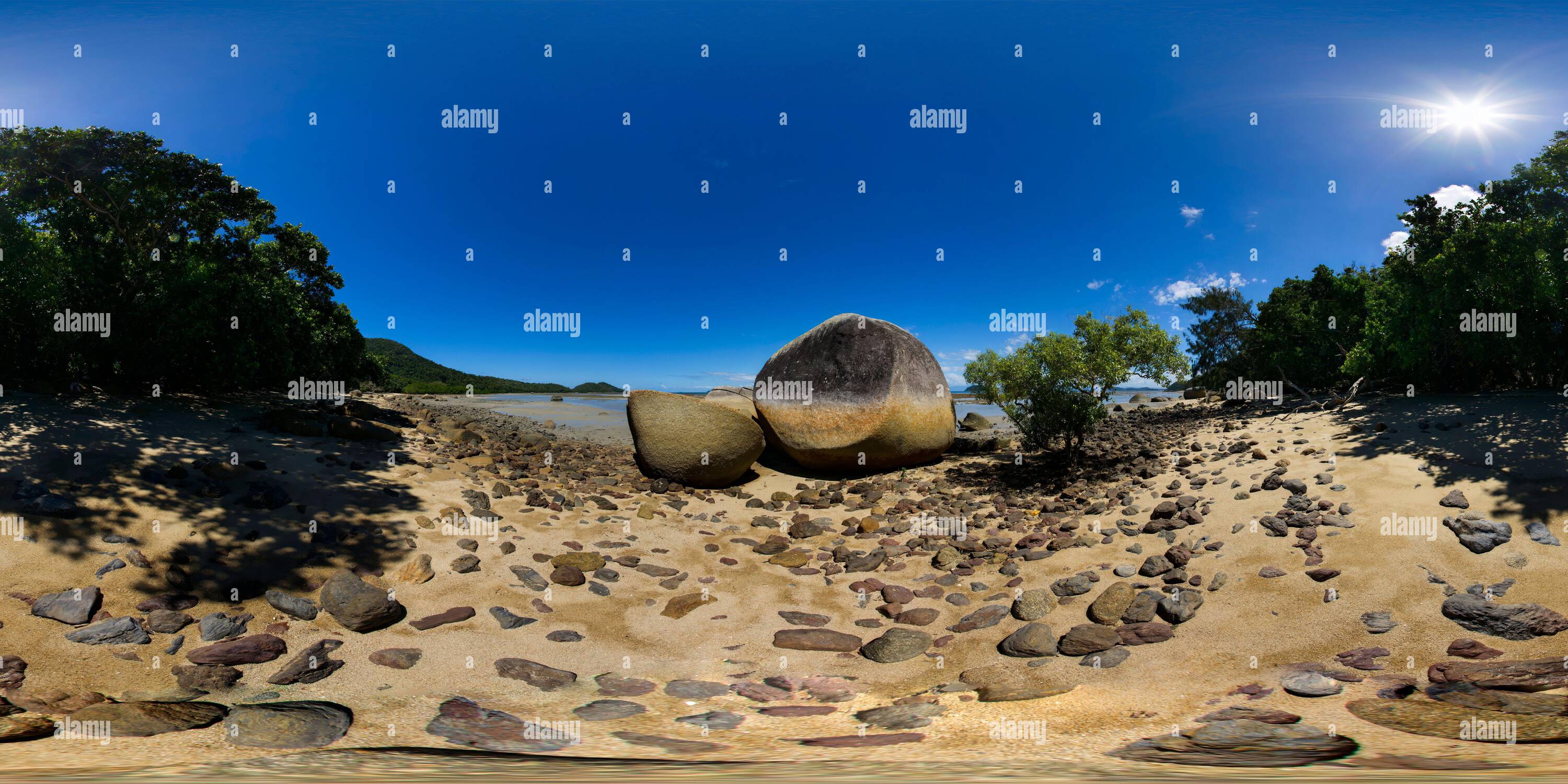 360° view of 360° panorama of Coconut Beach Dunk Island Queensland ...