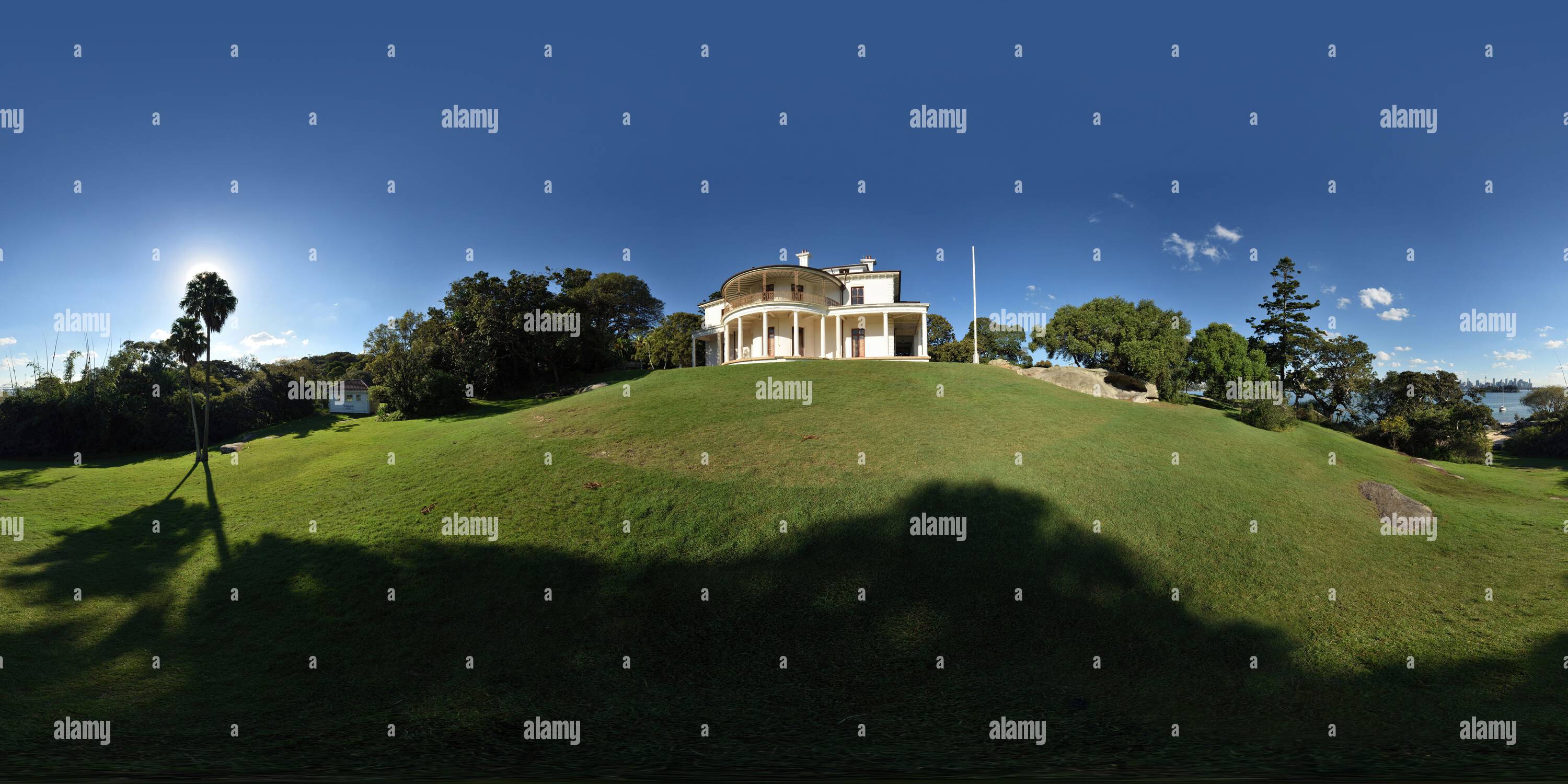 360° view of 360° view of the grounds of Strickland House with its ...