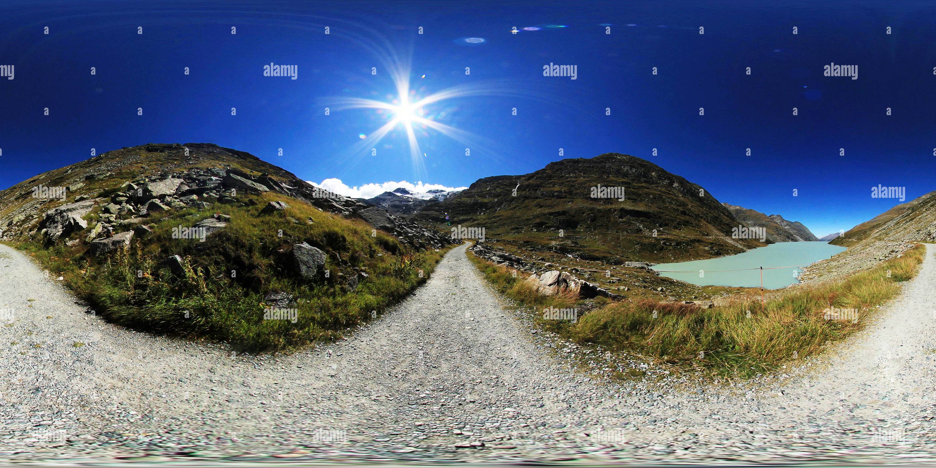 360° view of Around Mattmarksee 10 - Alamy