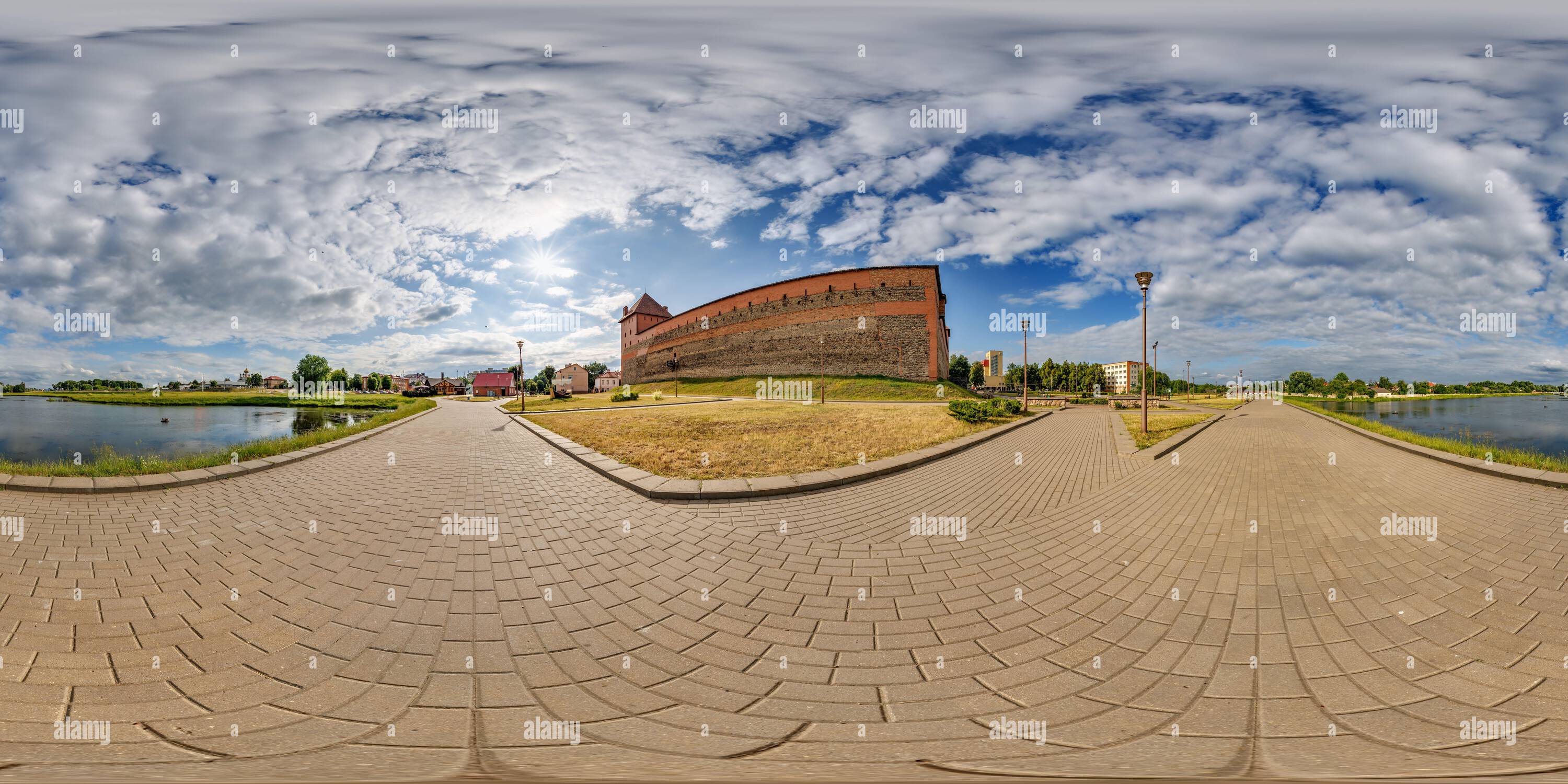 360° view of full seamless spherical hdri 360 panorama near huge neo ...