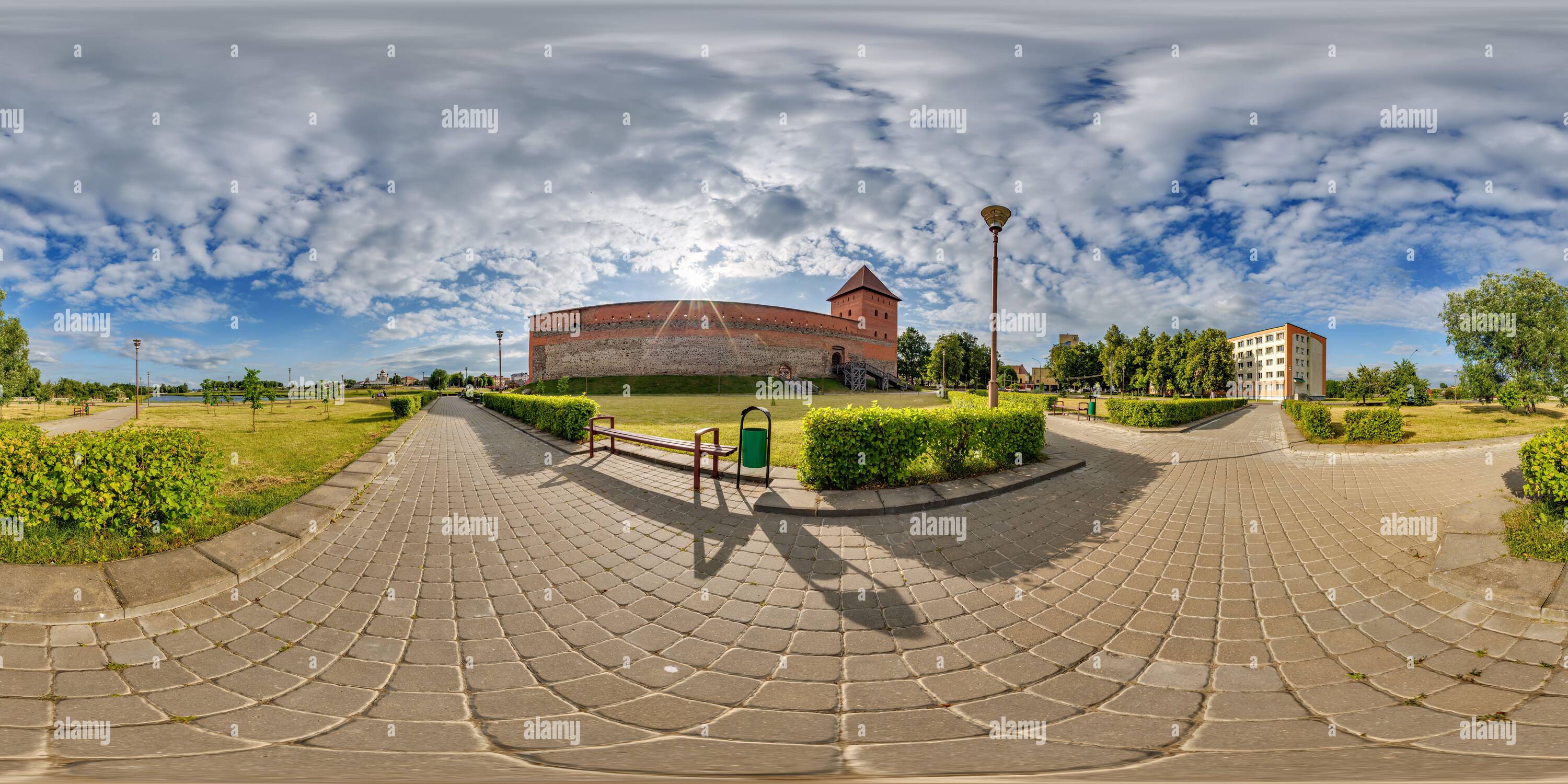 360° view of full seamless spherical hdri 360 panorama near huge neo ...