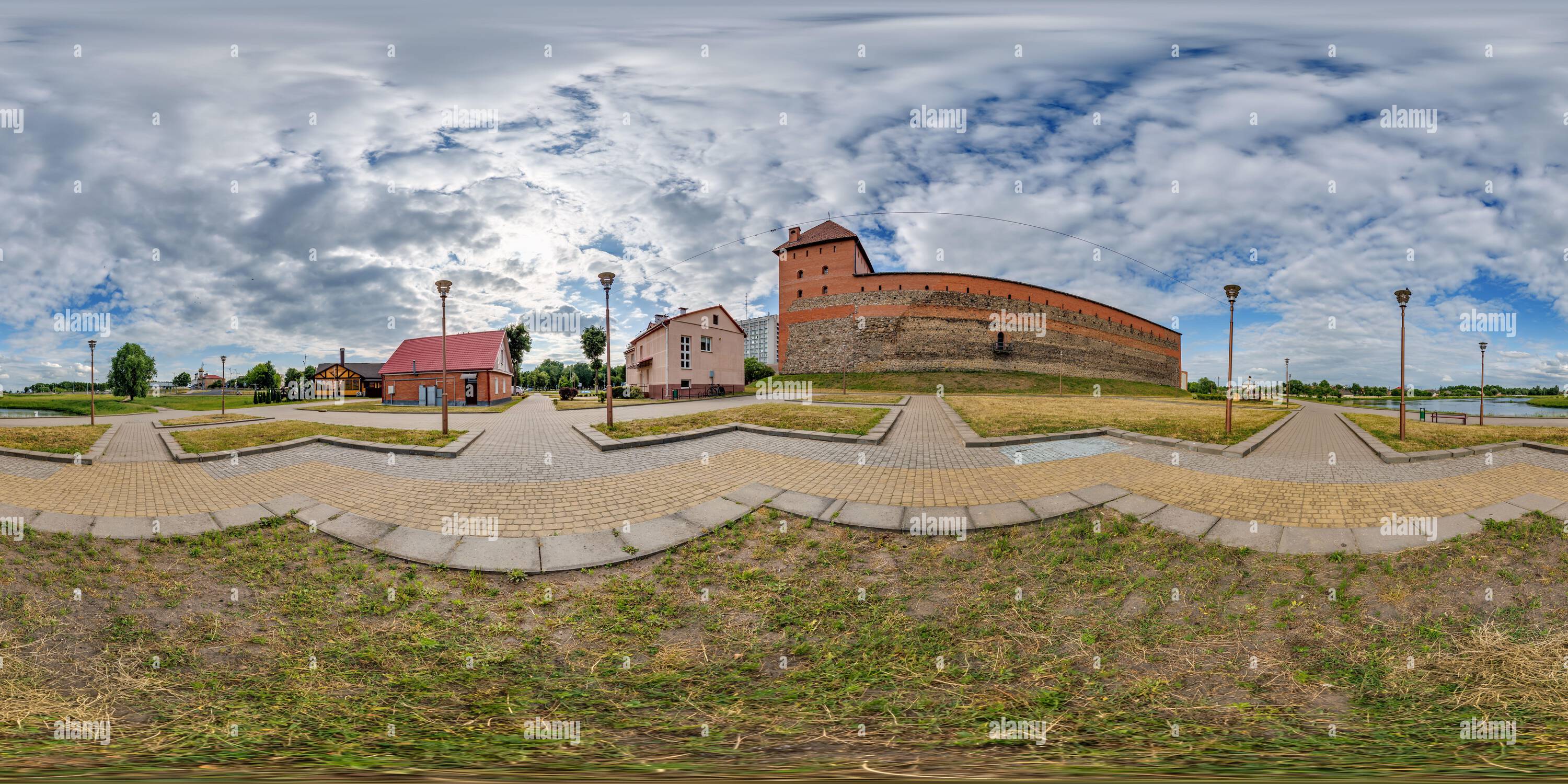 360° view of full seamless spherical hdri 360 panorama near huge neo ...