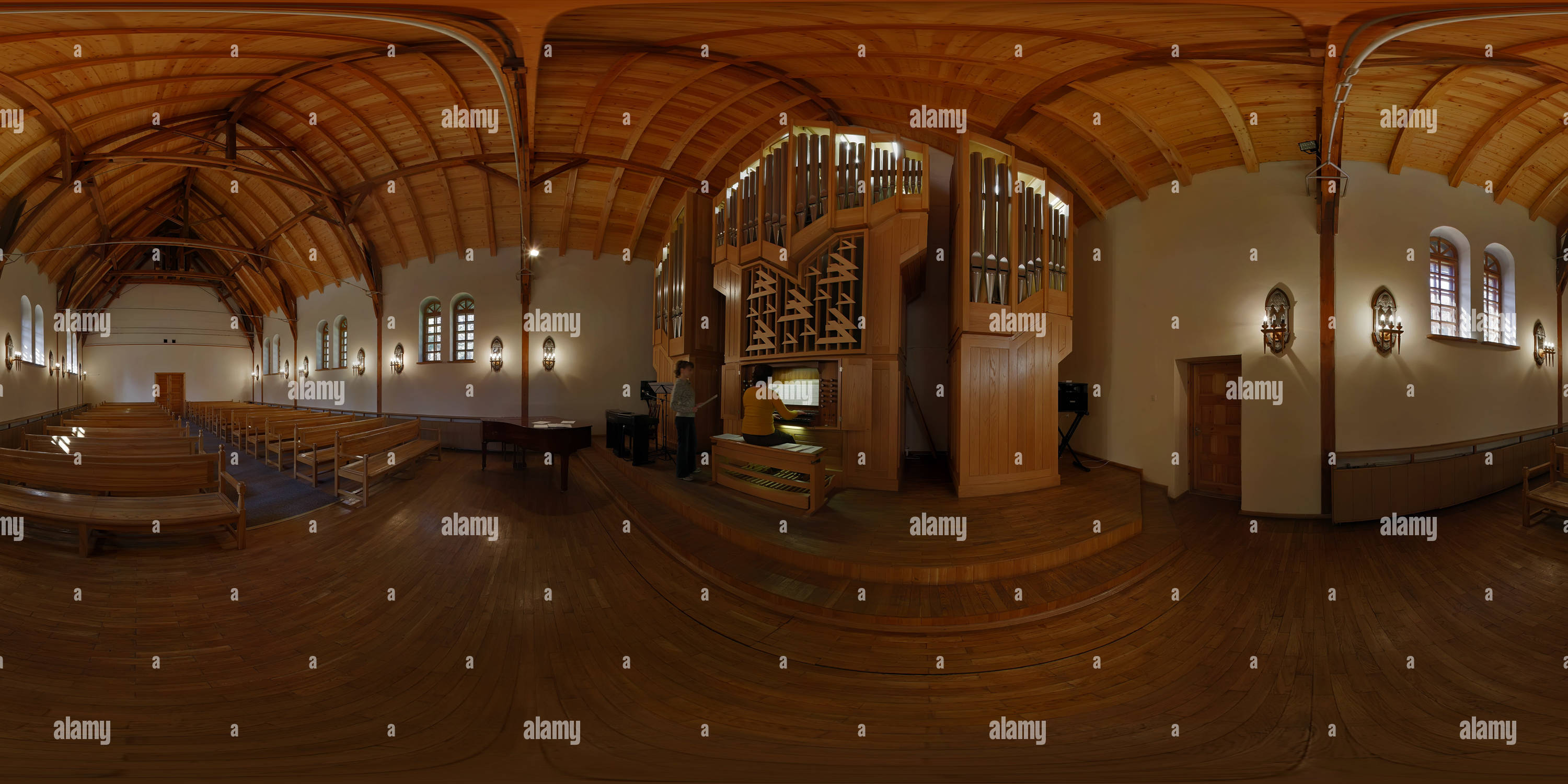 360° view of Organ hall, Svetlogorsk. Russia - Alamy