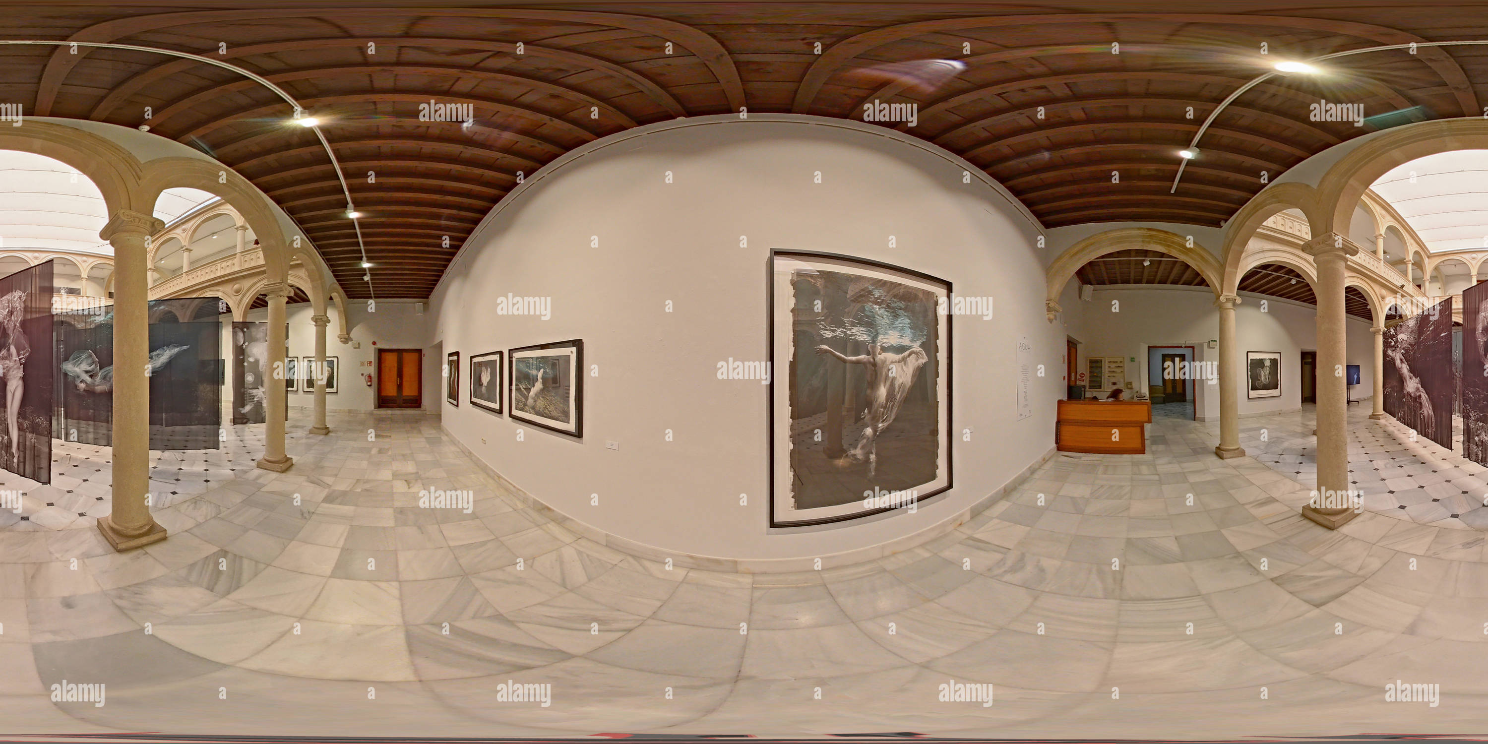 360° view of 360 report of Isabel Muñoz's exhibition, entitled WATER ...