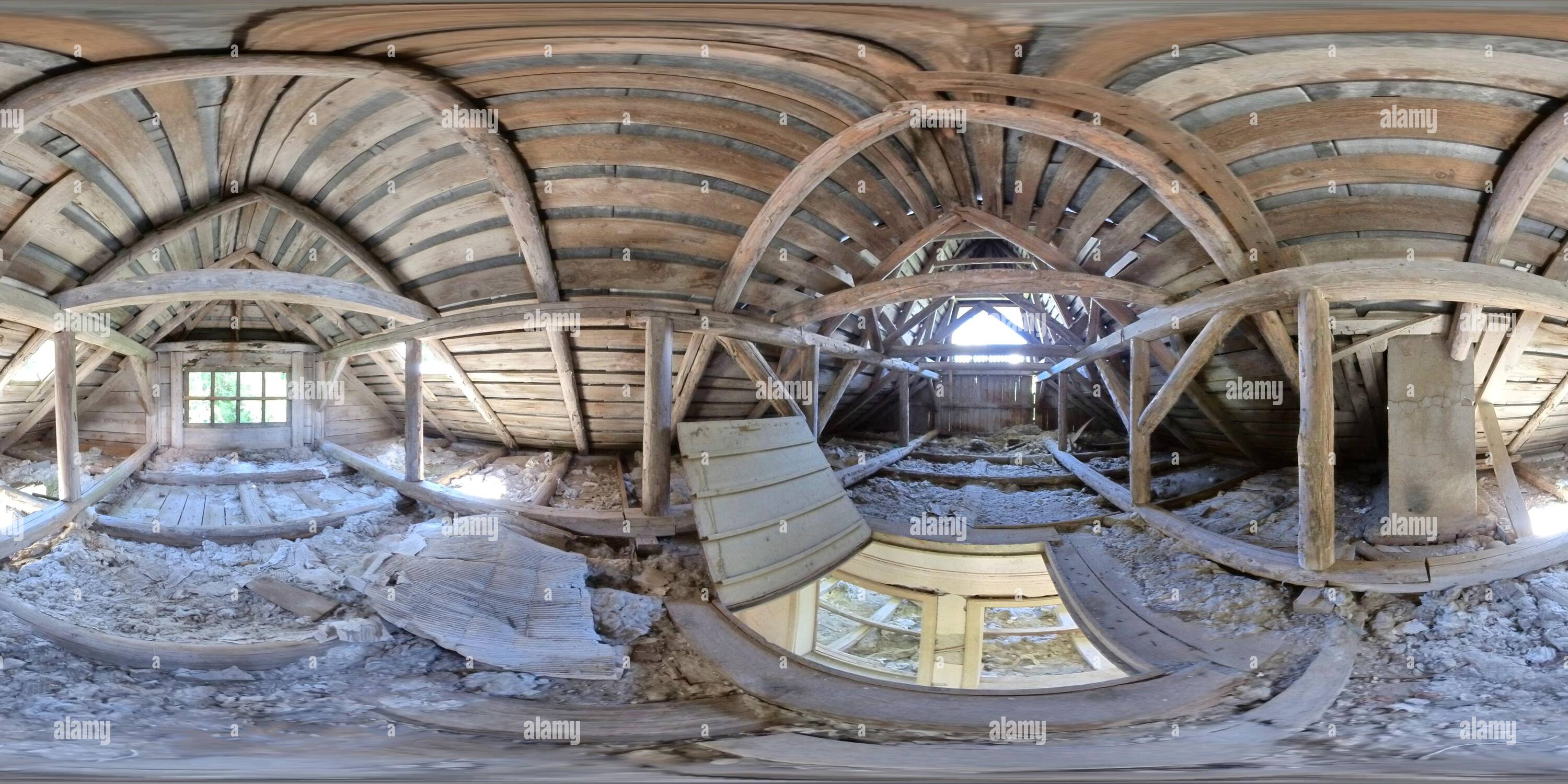 360° view of Abandoned House in the Mountains 360 VR - Alamy